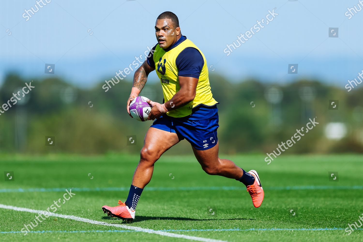 Kyle Sinckler Bristol Bears Train Their Editorial Stock Photo - Stock ...