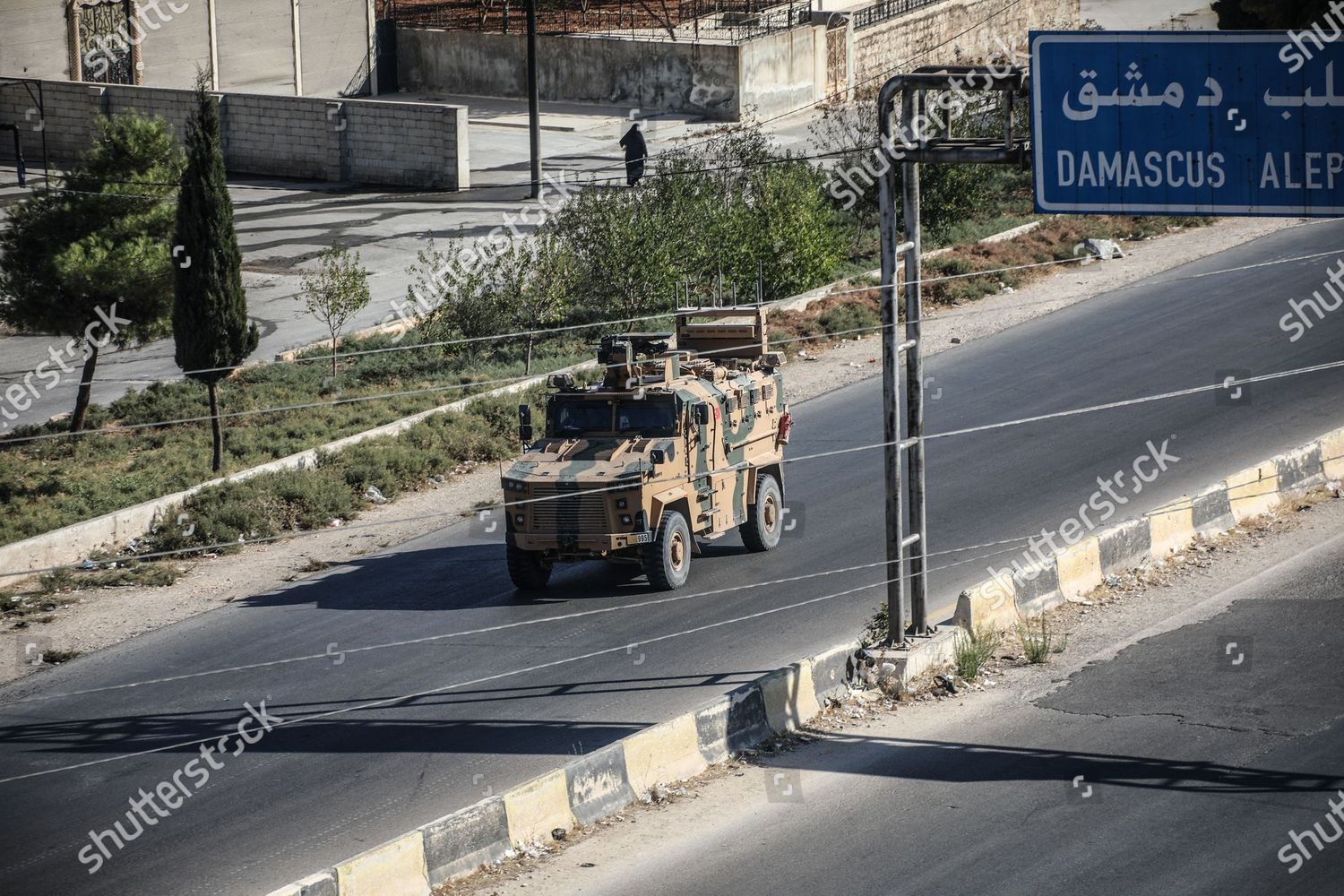 Turkish Vehicle Military Patrol On M4 Editorial Stock Photo - Stock ...