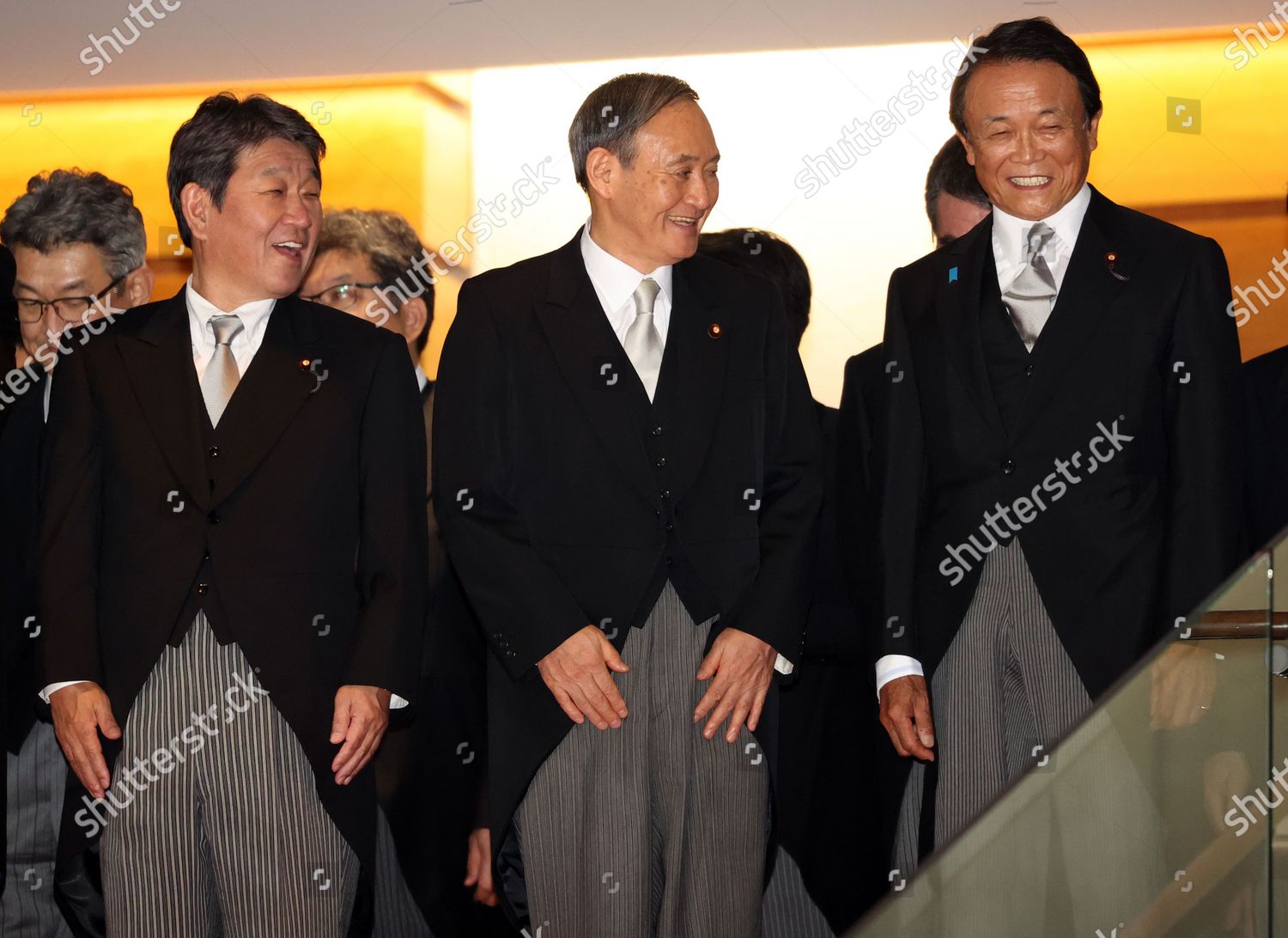 Newly Elected Japanese Prime Minister Yoshihide Editorial Stock Photo ...