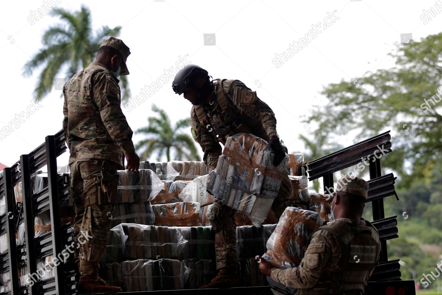 Units National Aeronaval Service Panama Senan Editorial Stock Photo ...