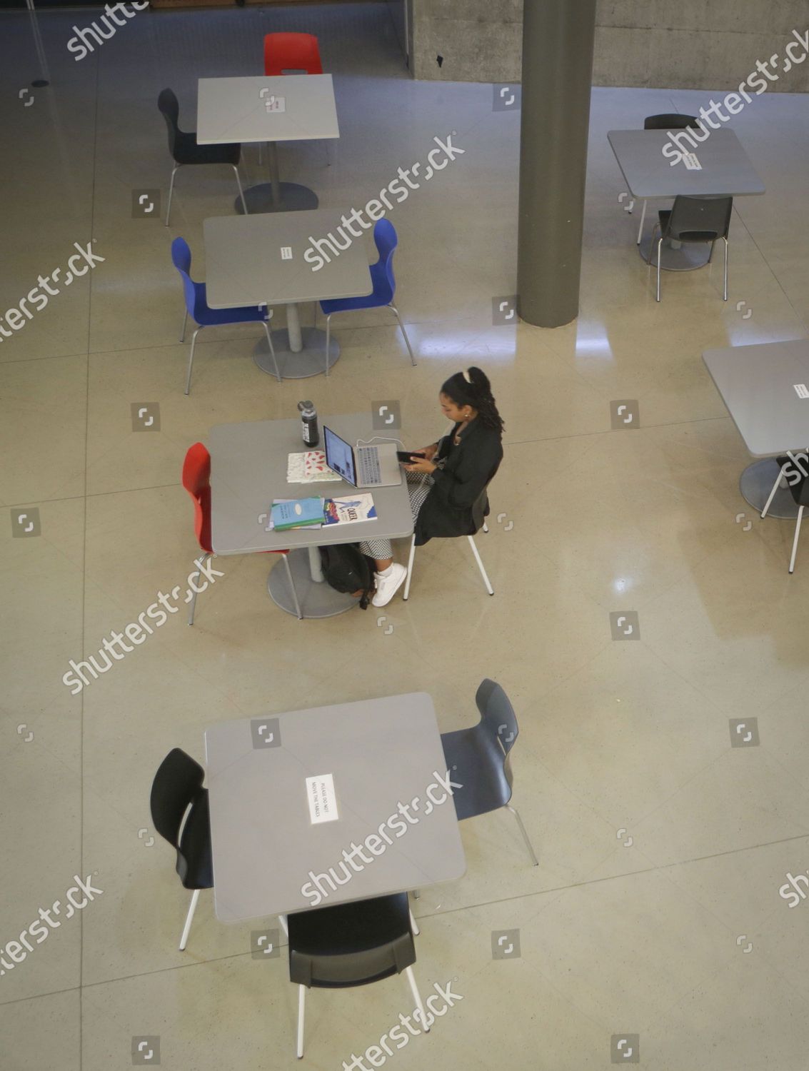 Tables Seen Arranged Keep Physical Distance Editorial Stock Photo ...