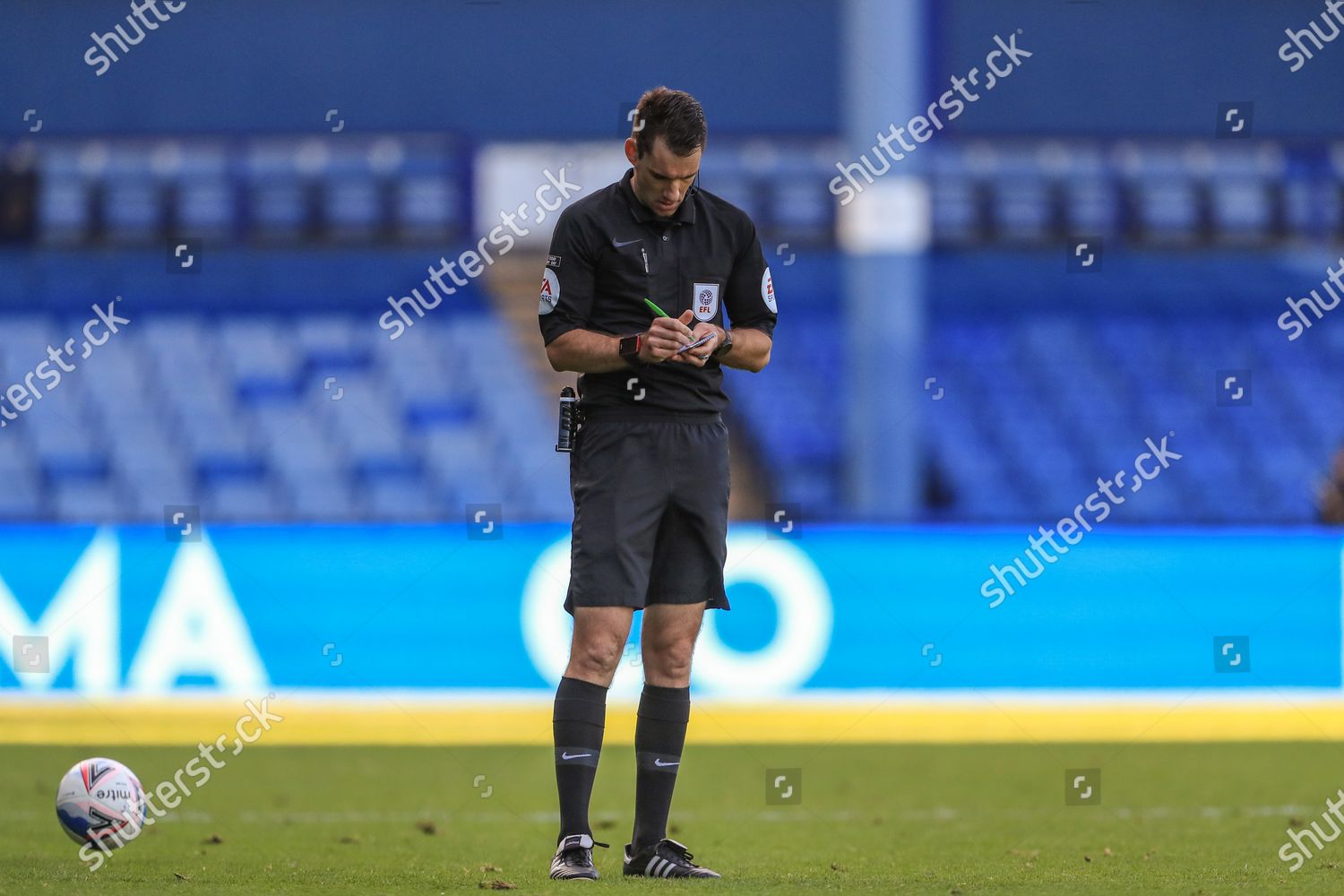 Referee Jarred Gillett Writes Nathaniel Chalobah Editorial Stock Photo ...