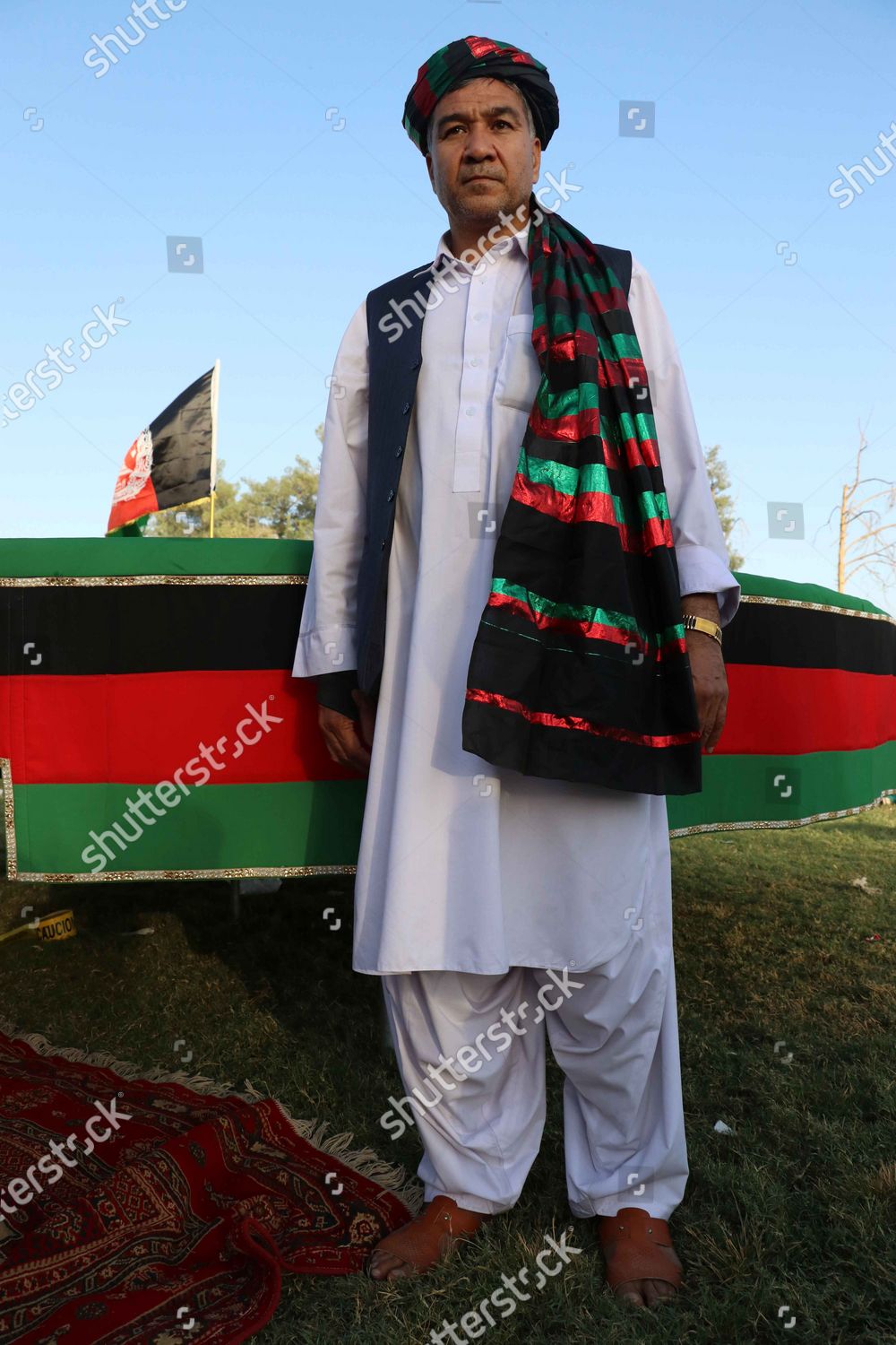 Muhammad Younus Afghan Tailor Who Made Editorial Stock Photo - Stock ...