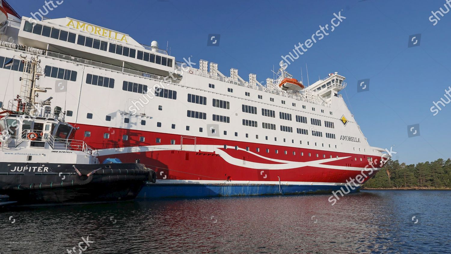 Viking Line Cruise Ship Ms Amorella Editorial Stock Photo - Stock Image ...