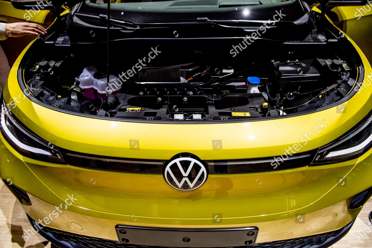 Volkswagen Id4 Esuv Car On Display Editorial Stock Photo - Stock Image ...