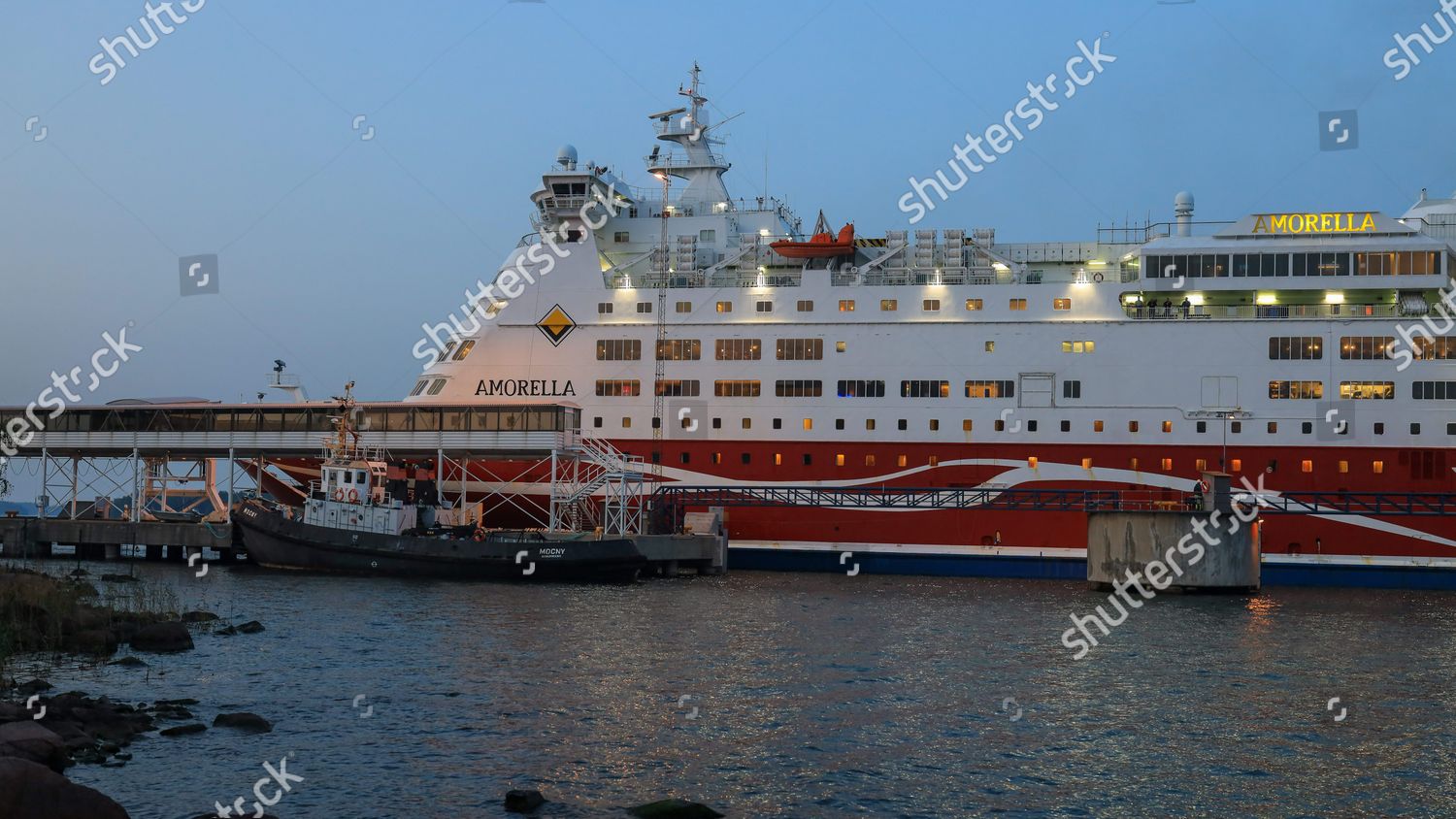 Viking Line Cruise Ship Ms Amorella Editorial Stock Photo - Stock Image ...