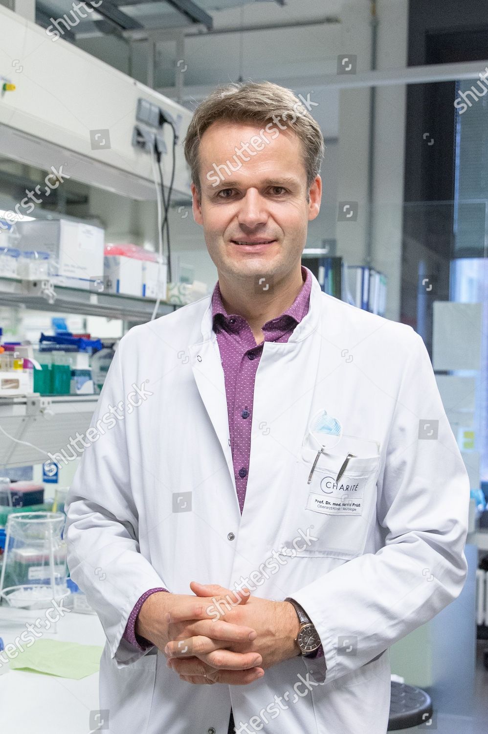 Prof Dr Harald Pruess Department Neurology Editorial Stock Photo ...
