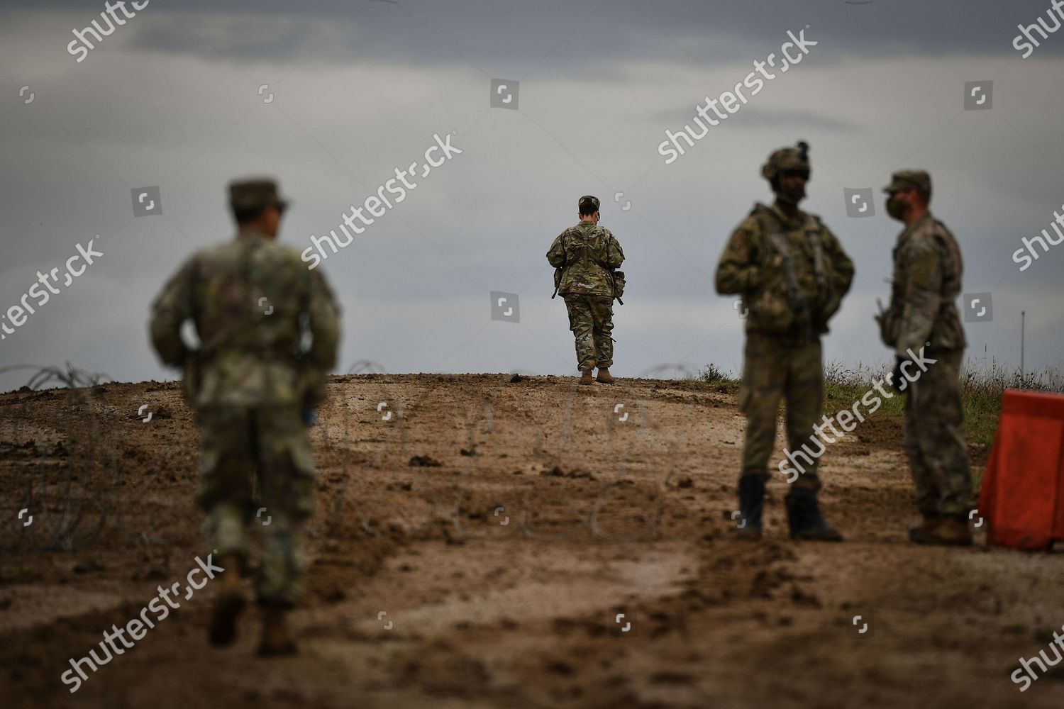 Us Soldiers Participate Military Exercise Combined Editorial Stock ...