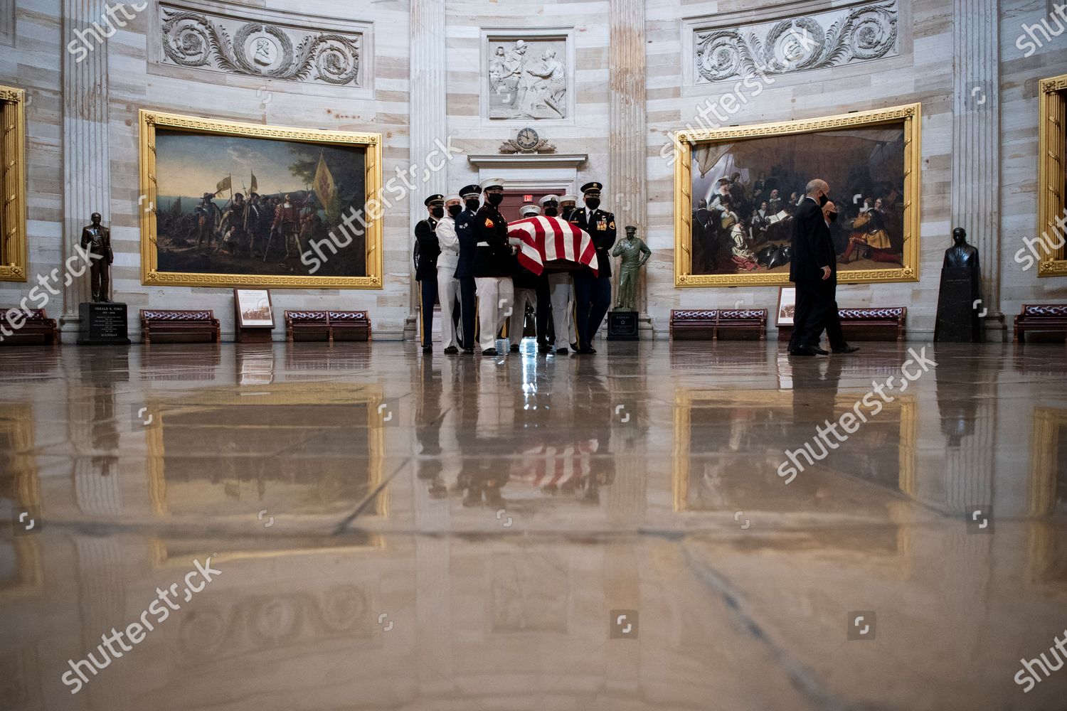 Casket Late Supreme Court Justice Ruth Editorial Stock Photo - Stock ...