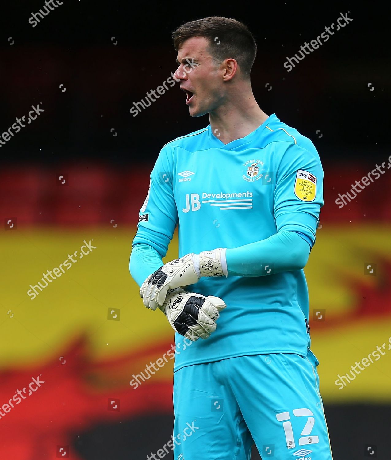 Simon Sluga Luton Town Editorial Stock Photo - Stock Image | Shutterstock