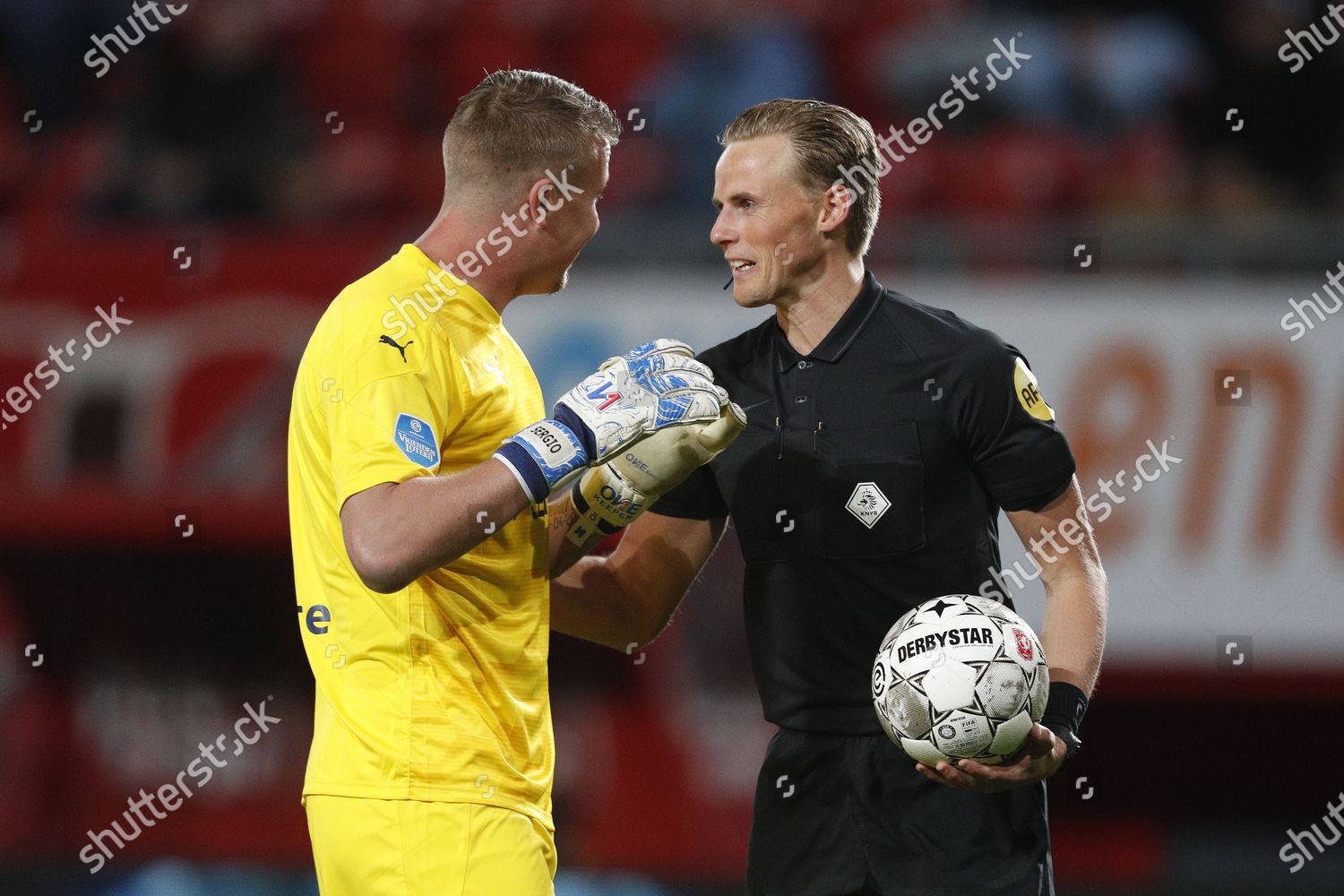 Fc Groningen Goalkeeper Sergio Padt Referee Editorial Stock Photo ...