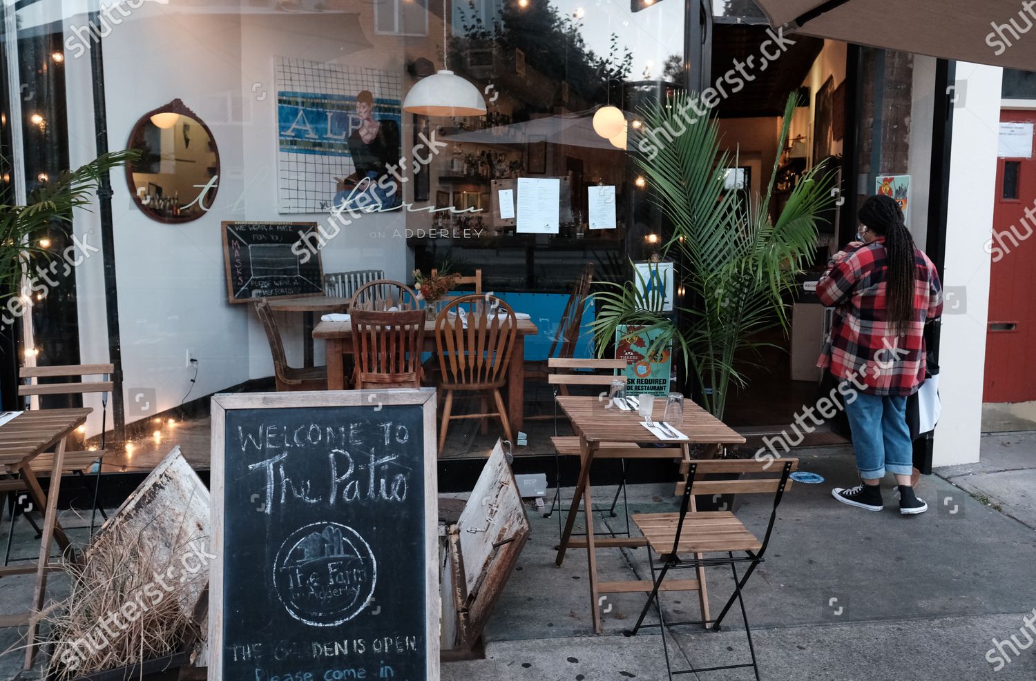Patron Stands Door Farm On Adderley Editorial Stock Photo - Stock Image ...