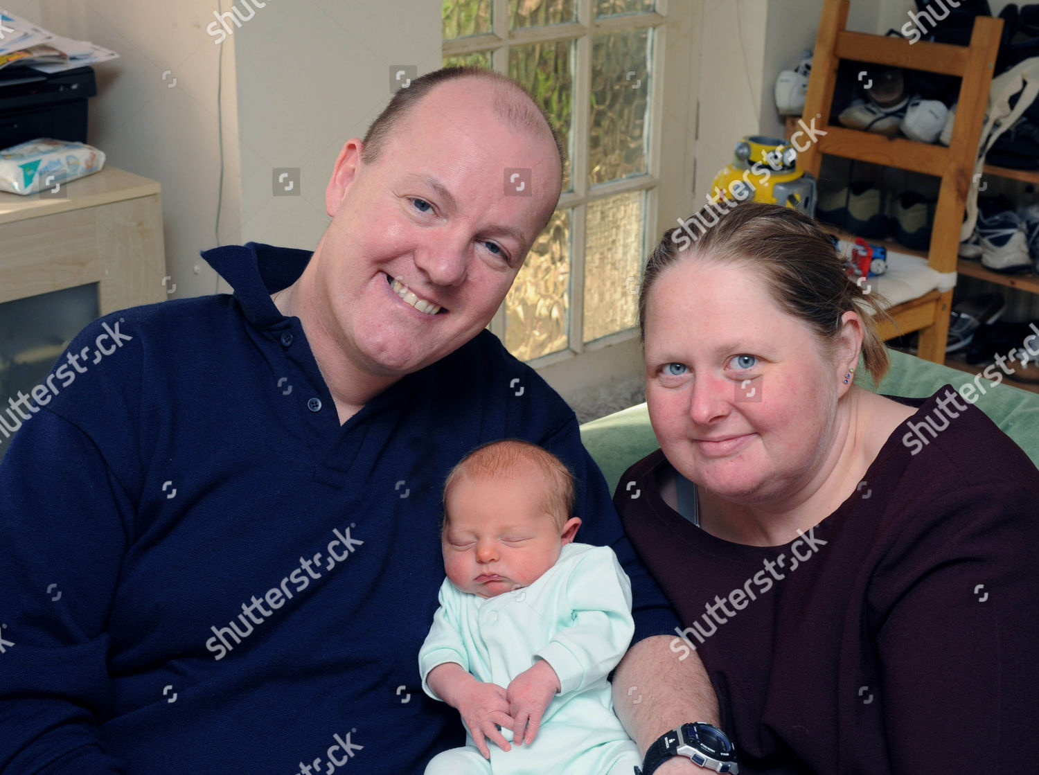 Mum Joanne Harvey Dad Chris Jones Editorial Stock Photo - Stock Image ...