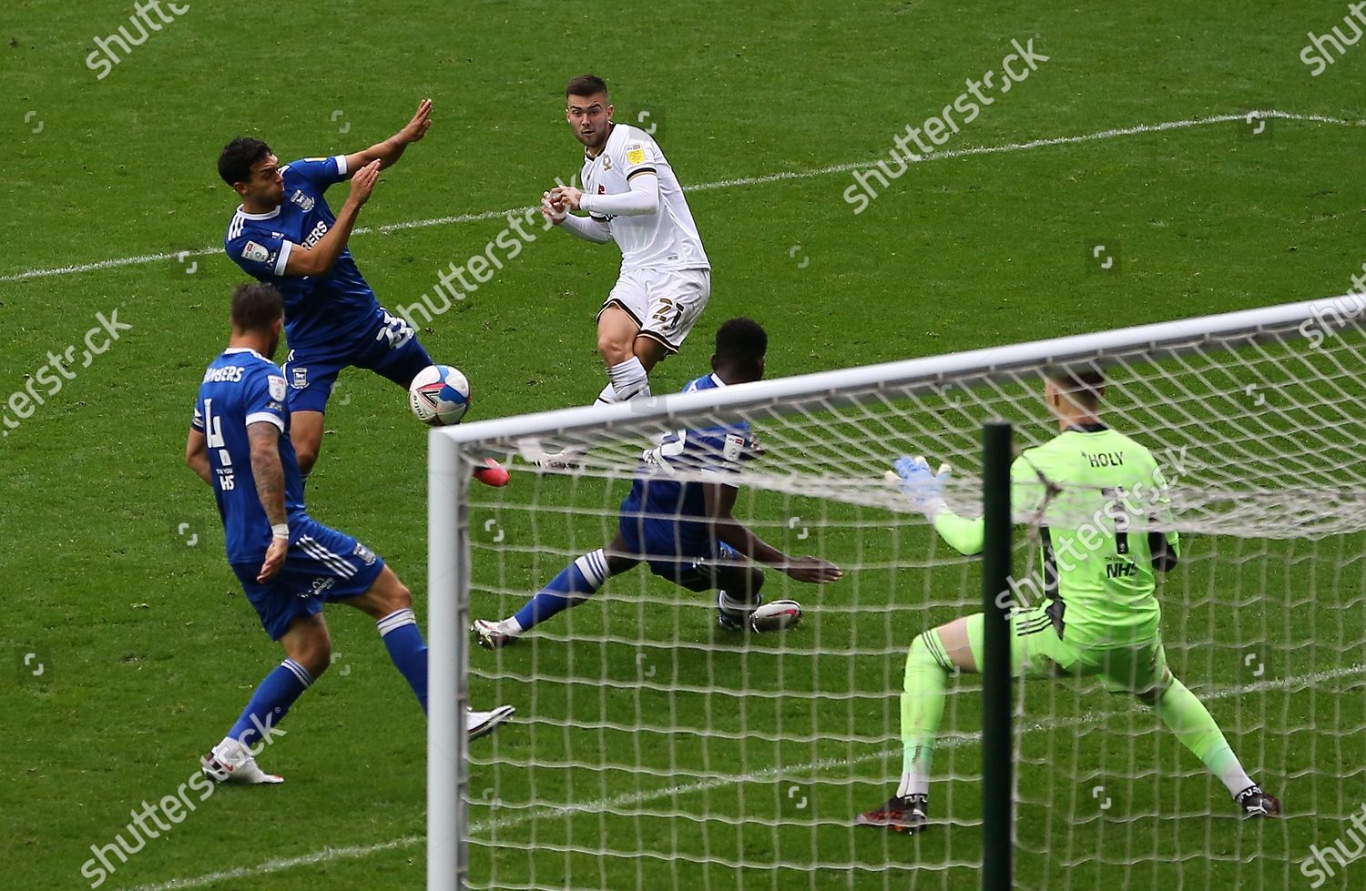 Daniel Harvie Milton Keynes Dons Scores Editorial Stock Photo - Stock ...