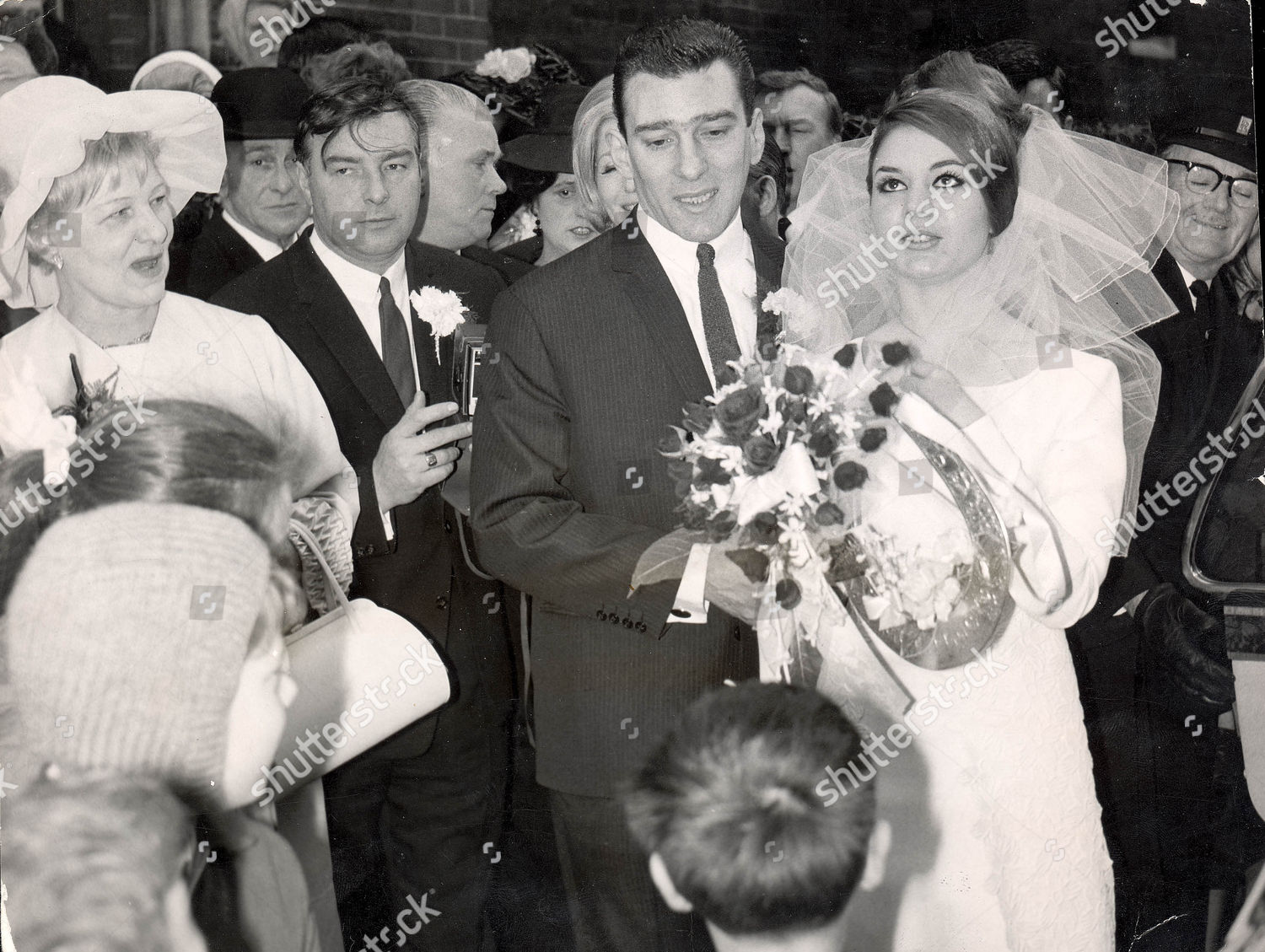 Reggie Kray Marries Frances Shea Church Editorial Stock Photo - Stock ...