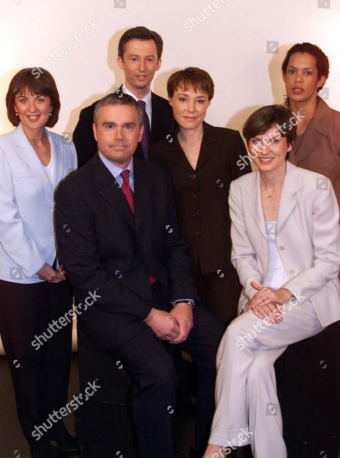 Denise Mahoney Huw Edwards Fergus Walsh Editorial Stock Photo - Stock ...