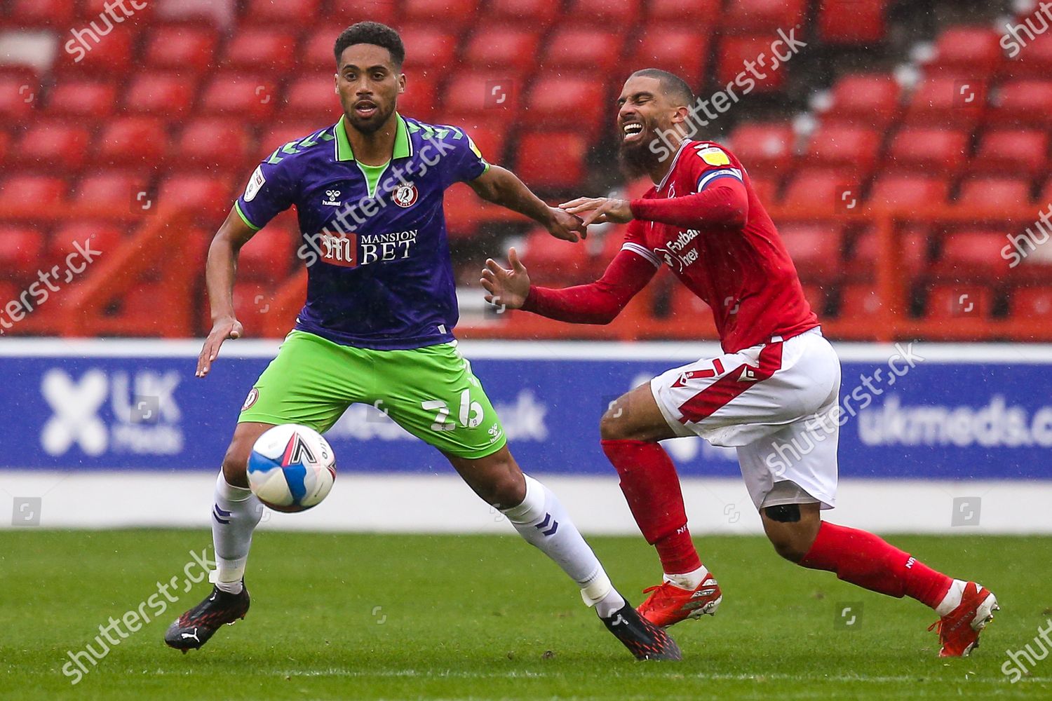Zak Vyner Bristol City Takes On Editorial Stock Photo - Stock Image ...