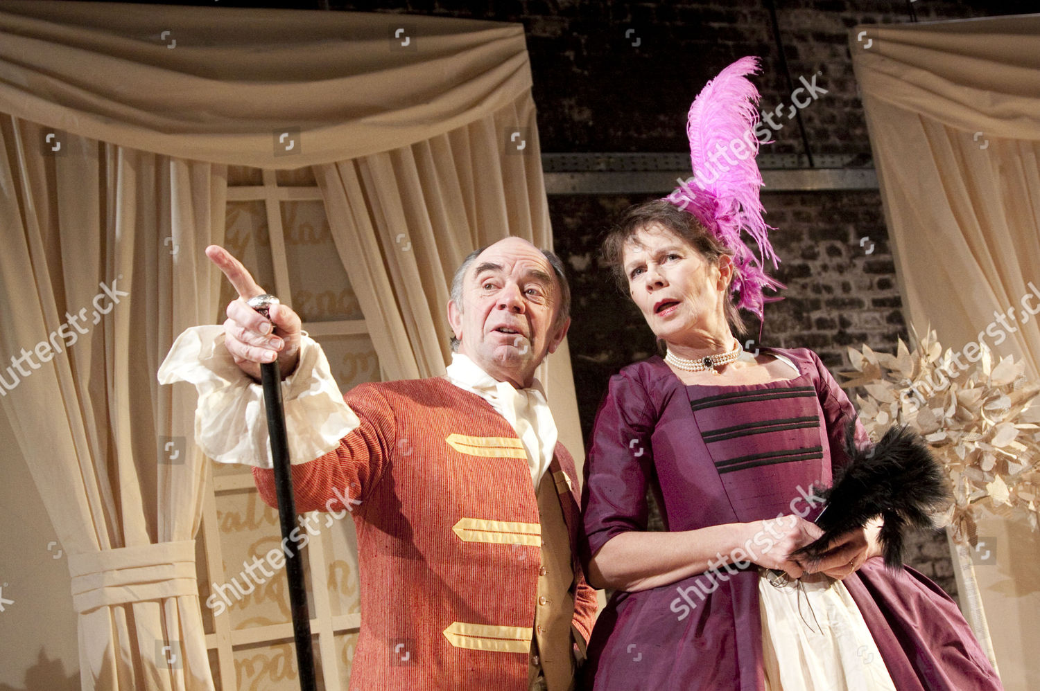 Robin Soans Sir Anthony Absolute Celia Editorial Stock Photo - Stock ...