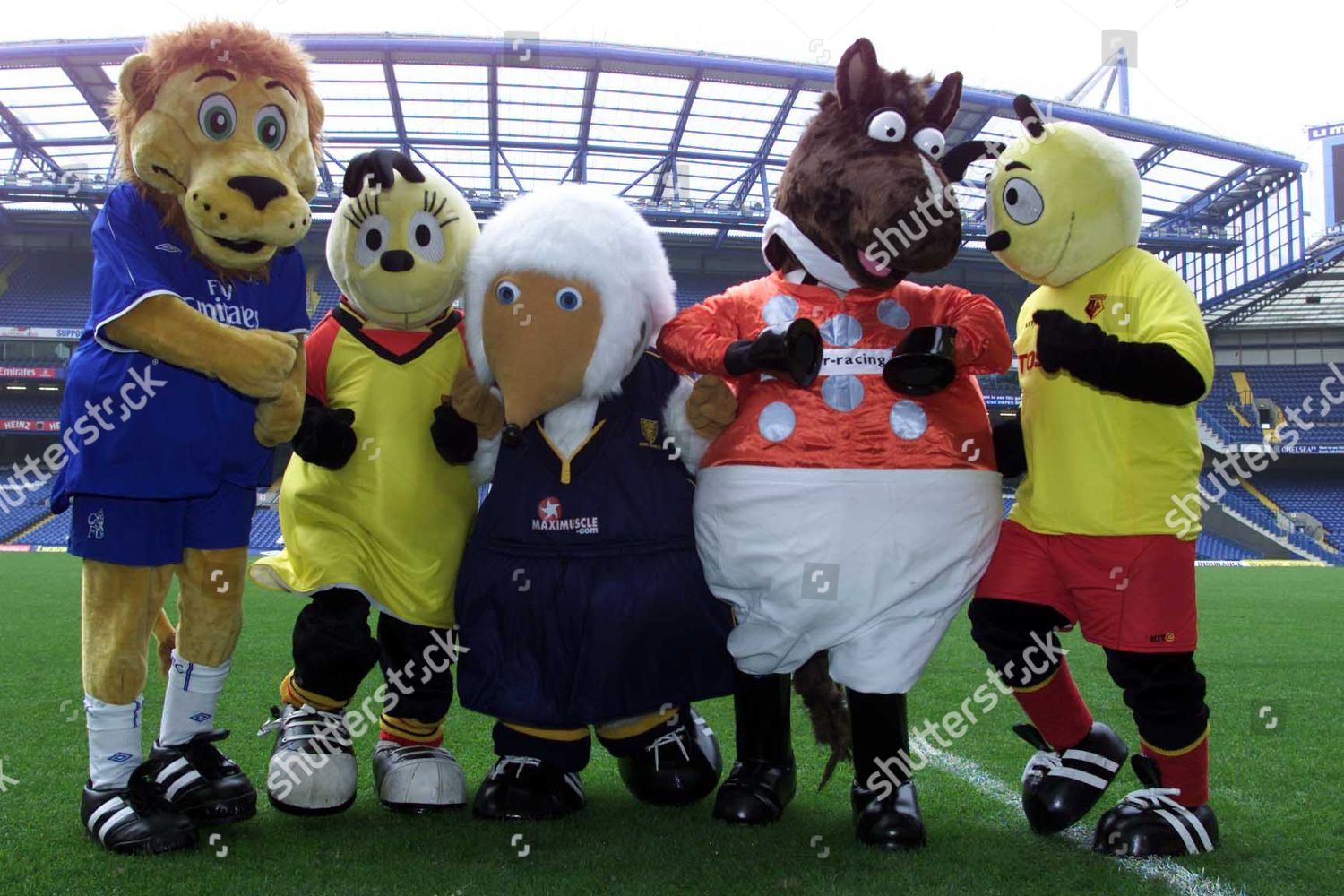 Football Club Mascot Grand National Race Editorial Stock Photo - Stock ...