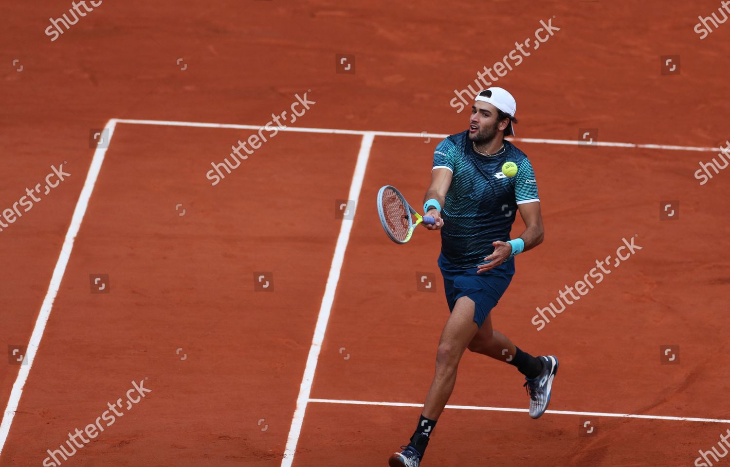 Matteo Berrettini Italy Hits Return During Editorial Stock Photo - Stock Image | Shutterstock
