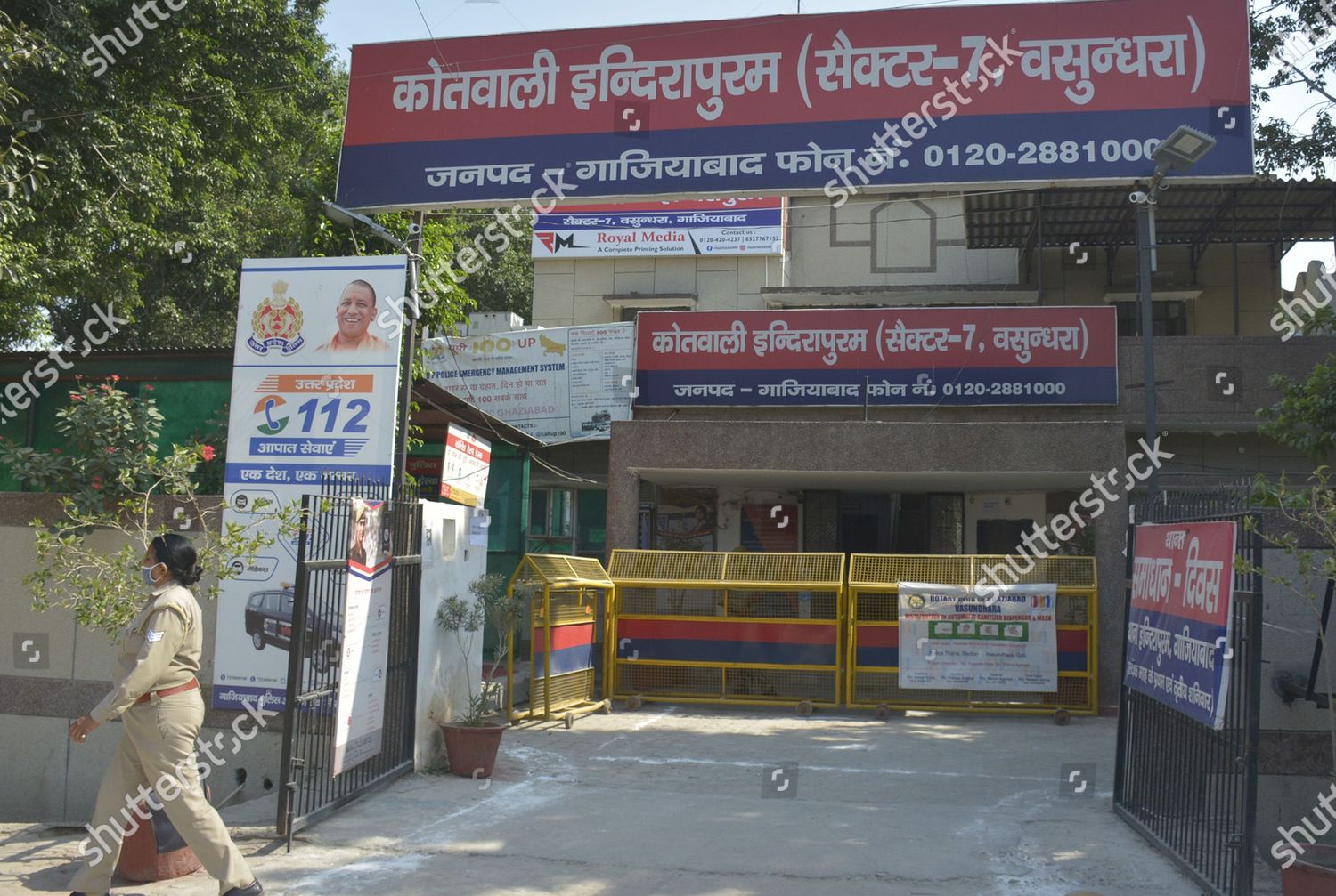 View Indirapuram Police Station On October Editorial Stock Photo ...