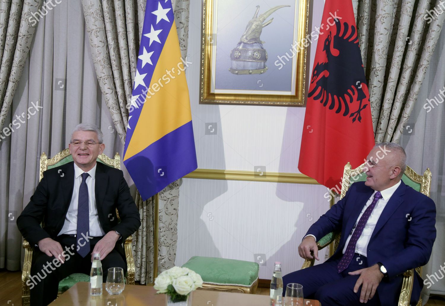 President Bosnia Herzegovina Sefik Dzaferovic L Editorial Stock Photo ...
