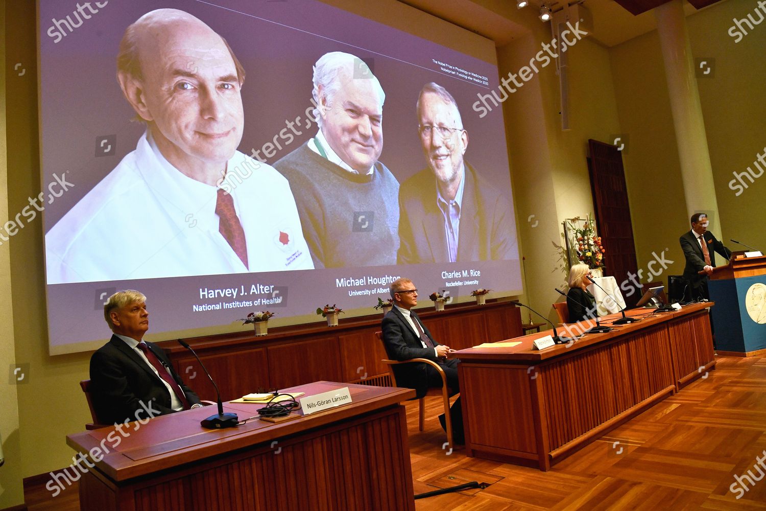 Thomas Perlmann R Secretary Nobel Assembly Editorial Stock Photo ...