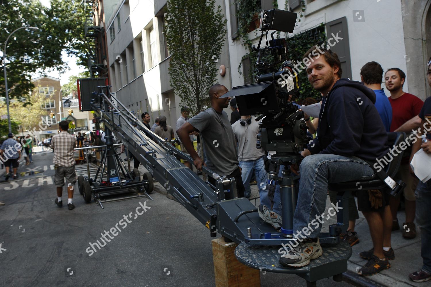 Behind Scenes Yaron Orbach On Camera Editorial Stock Photo - Stock ...