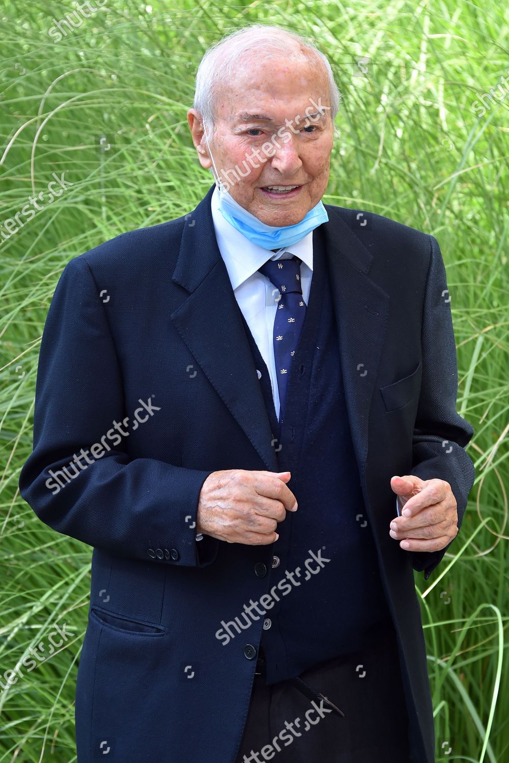 Italian Journalist Conductor Piero Angela Editorial Stock Photo - Stock ...