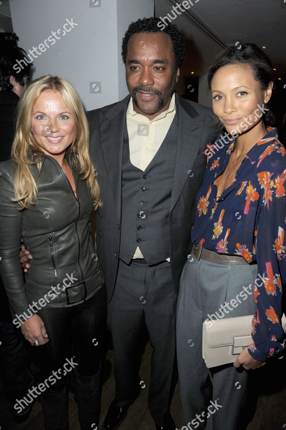 Geri Halliwell Lee Daniels Thandiwe Newton Editorial Stock Photo ...