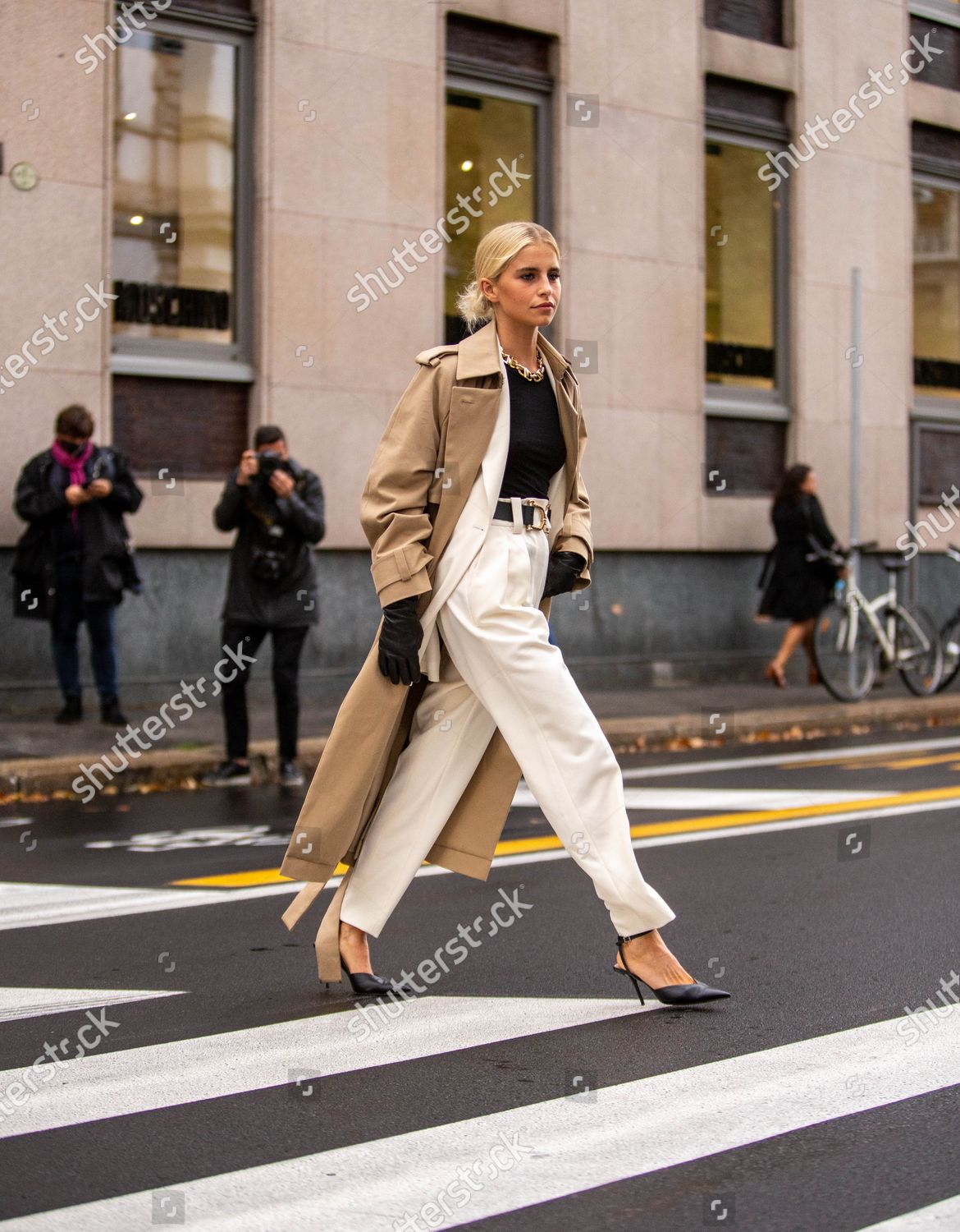 Influencer Model Caro Daur Outside Hugo Editorial Stock Photo - Stock ...