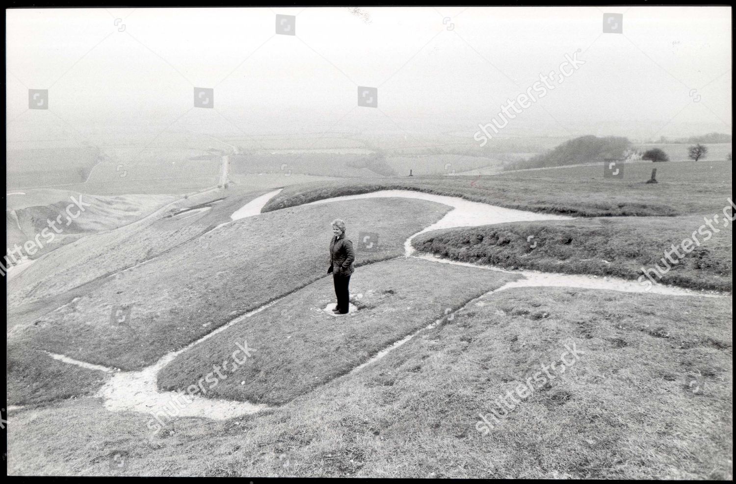 Jenny Pitman Racehorse Trainer 1981 Standing Editorial Stock Photo ...