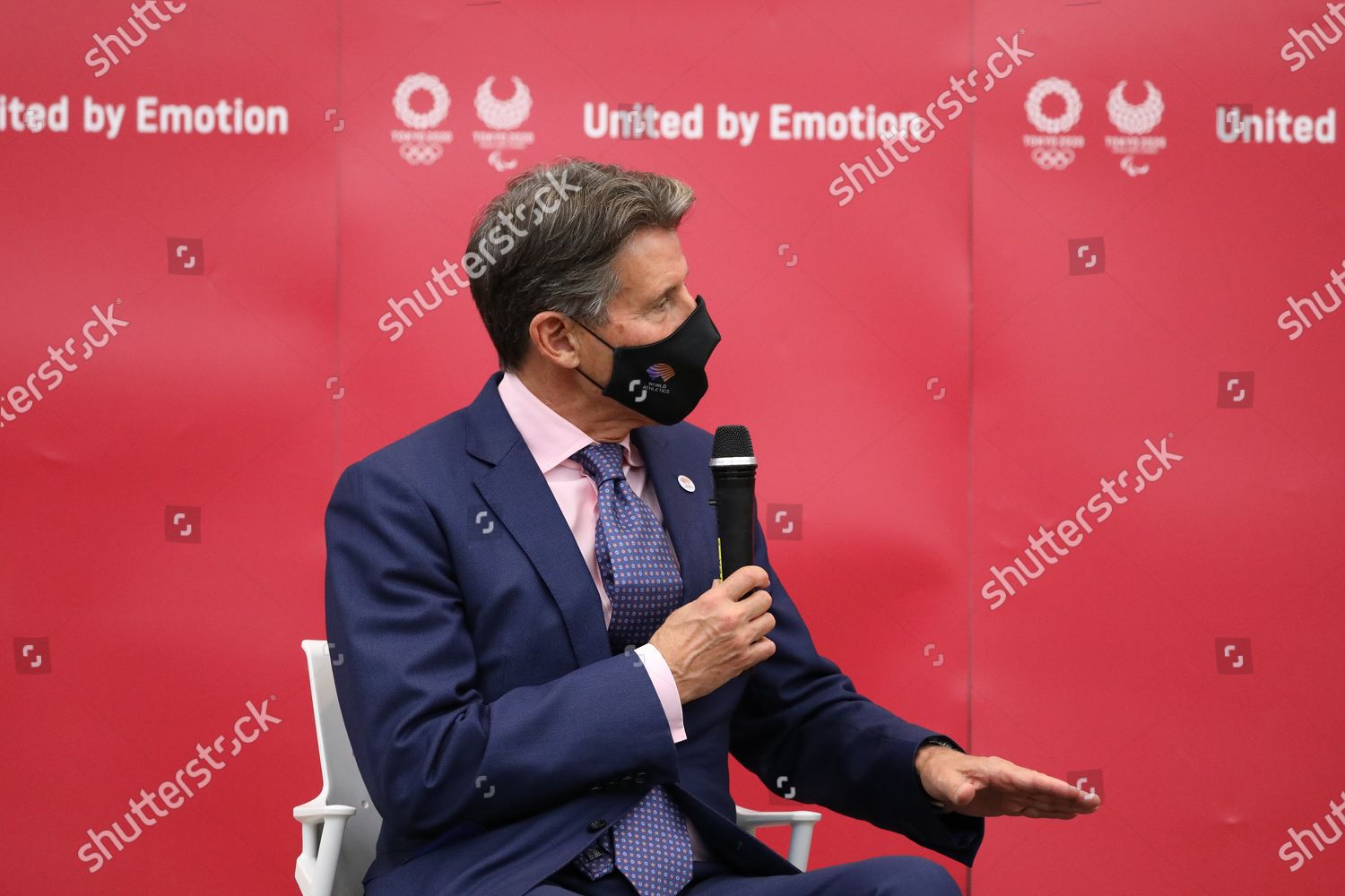 World Athletics President Sebastian Coe Speaks Editorial Stock Photo ...