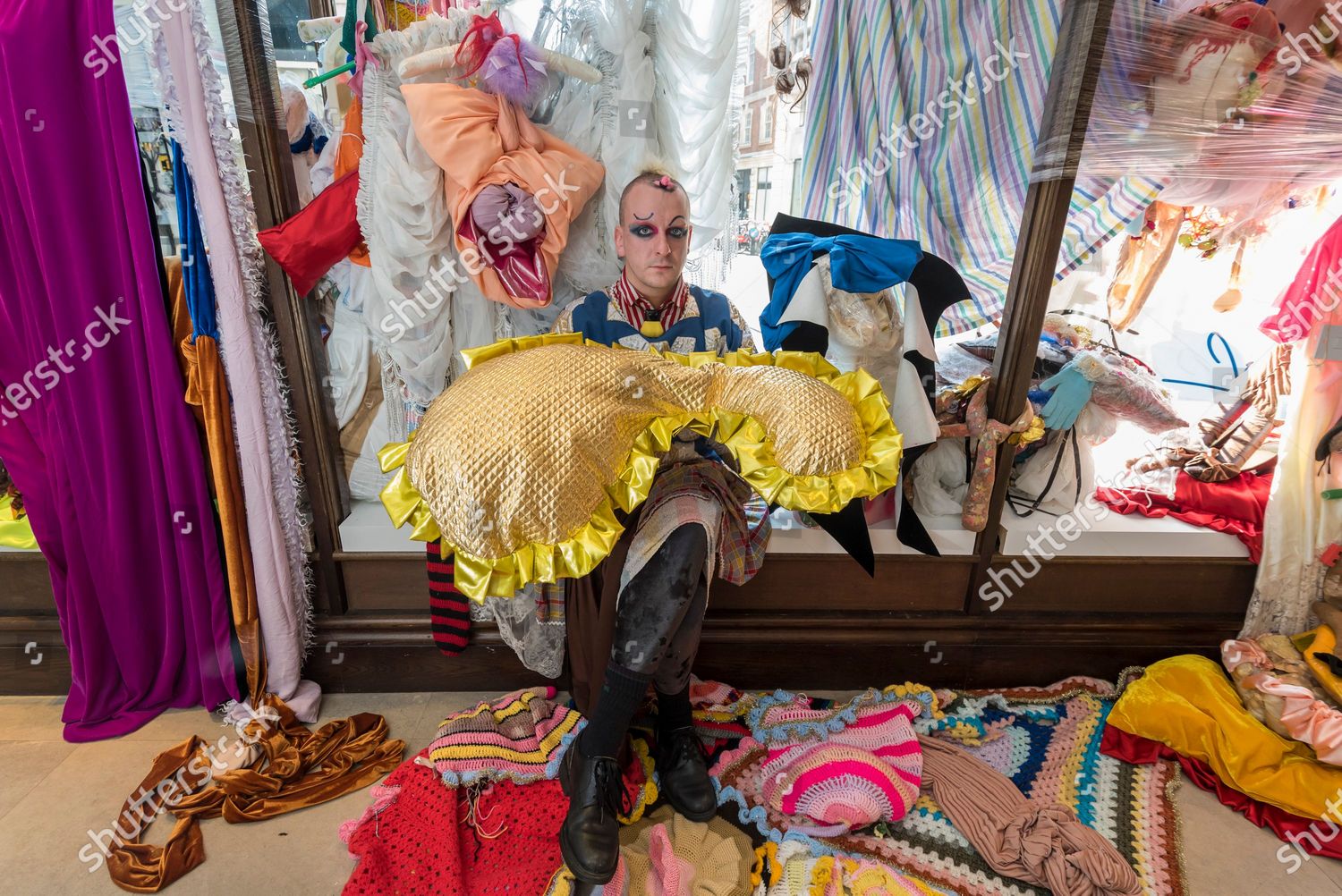 Joshua Beaty Installation Artist Poses His Editorial Stock Photo ...