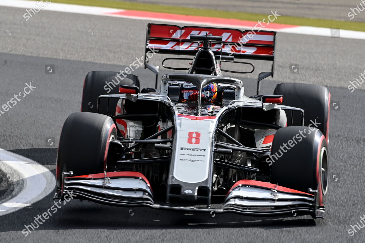 French Formula One Driver Romain Grosjean Editorial Stock Photo - Stock ...