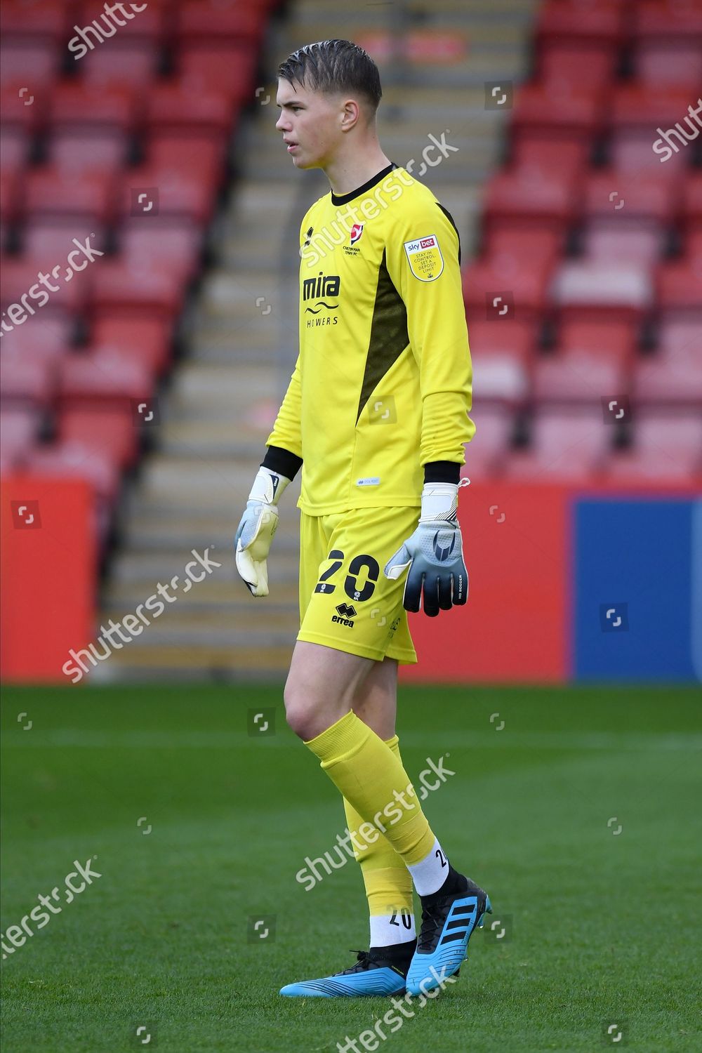 Cheltenham Town Goalkeeper Joshua Griffiths 20 Editorial Stock Photo ...