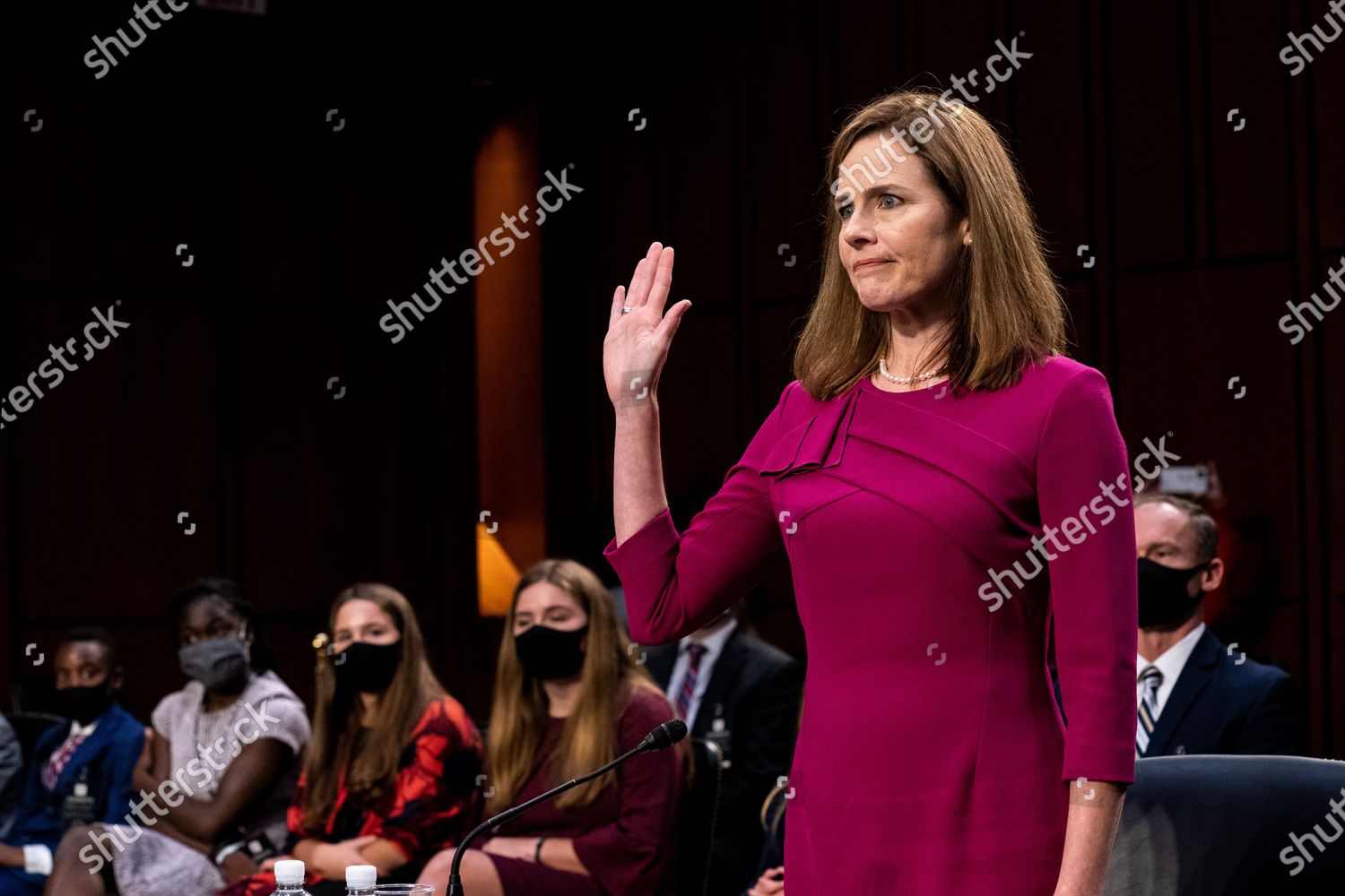 Judge Amy Coney Barrett Her Family Editorial Stock Photo - Stock Image ...
