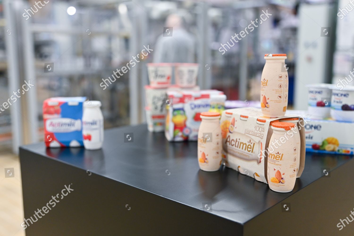 Illustration Production Line Danone Editorial Stock Photo - Stock Image ...