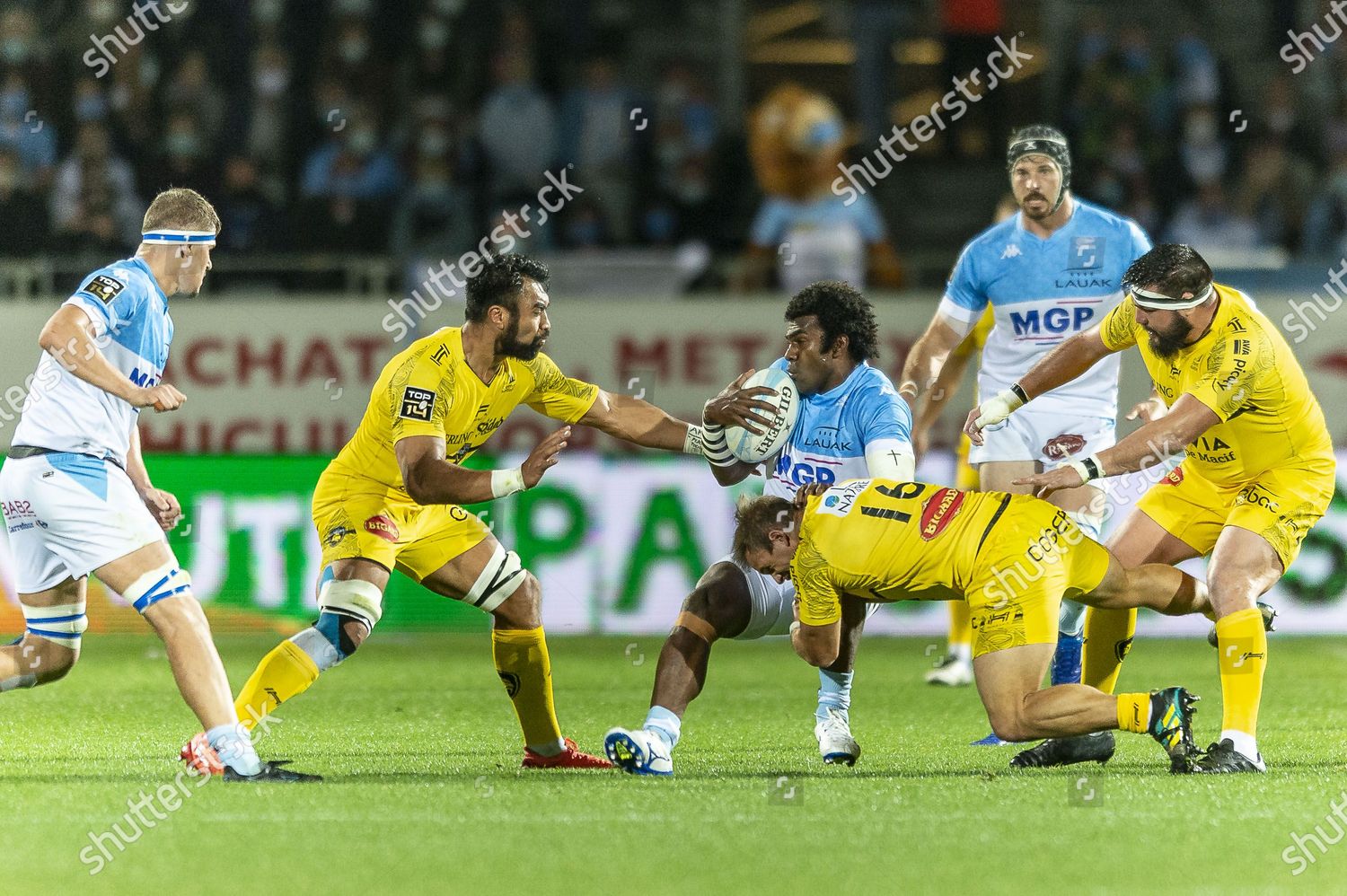 Joe Ravouvou 21 Aviron Bayonnais Rugby Editorial Stock Photo - Stock ...