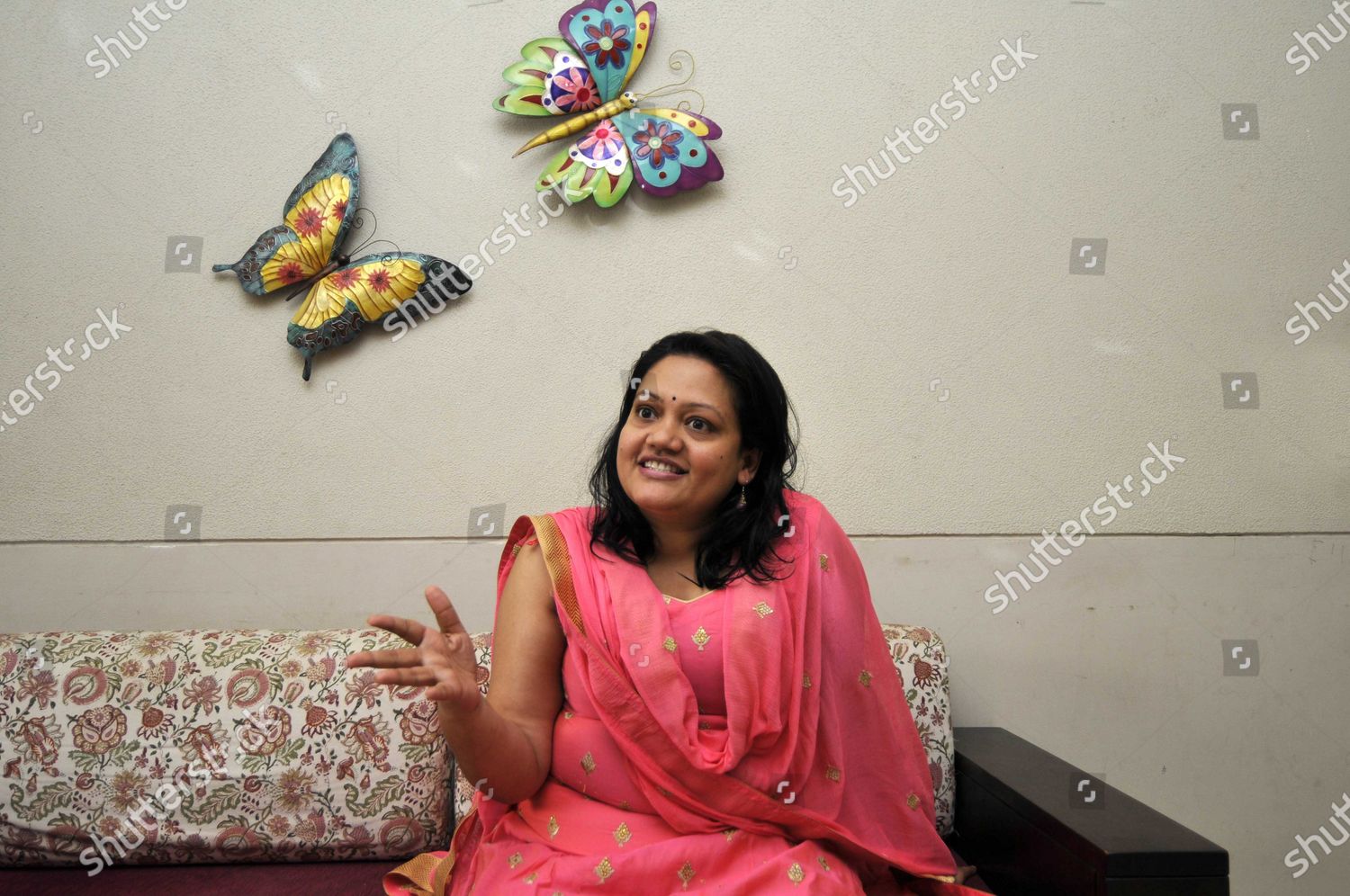 Former Tv Journalist Divya Shah Who Editorial Stock Photo - Stock Image ...