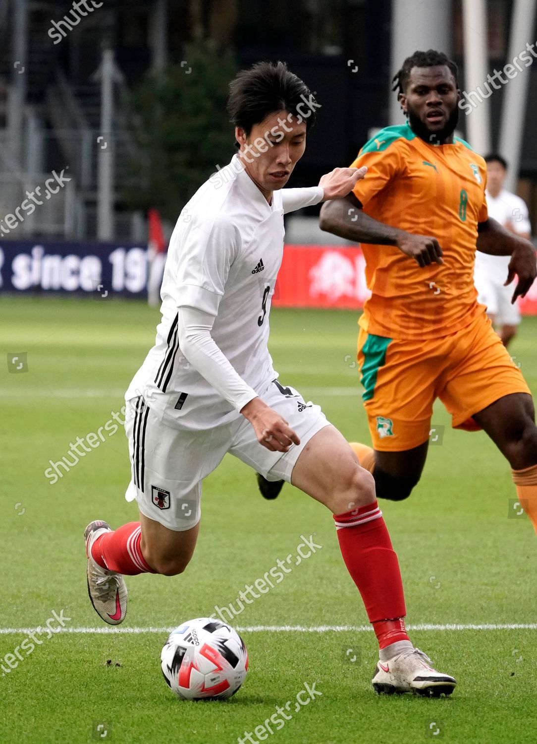 Kamada Daichi Japan During International Friendly Editorial Stock Photo ...