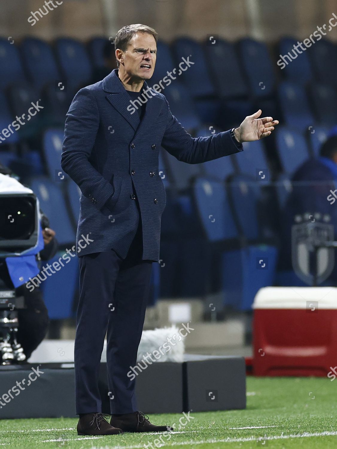 Holland Coach Frank De Boer During Editorial Stock Photo - Stock Image ...