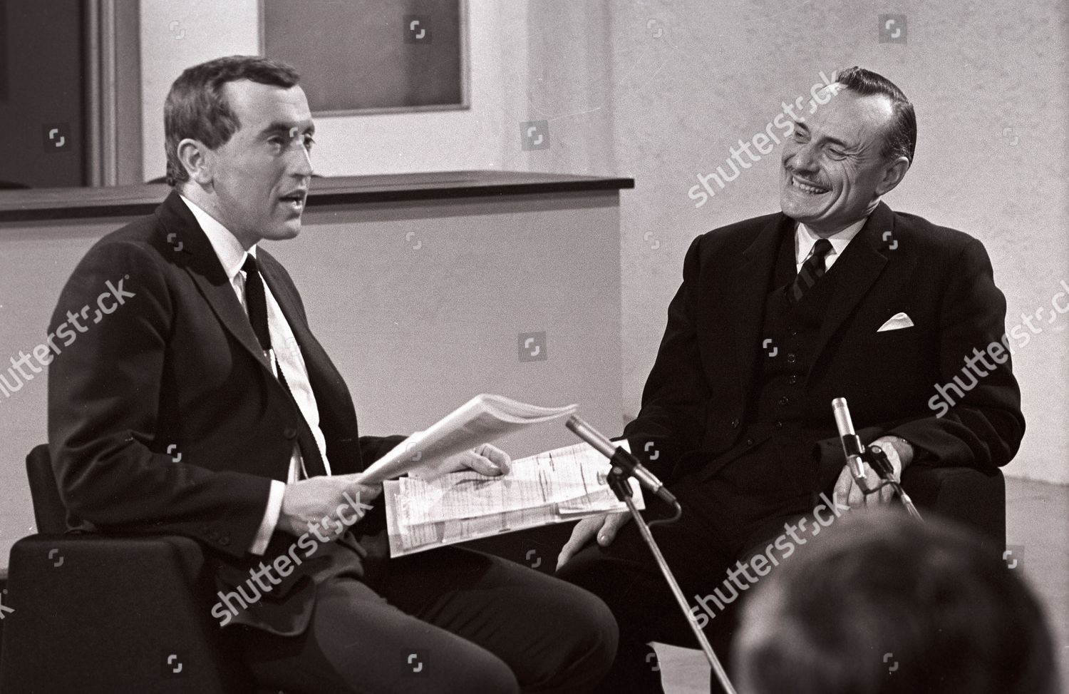 David Frost Enoch Powell Editorial Stock Photo - Stock Image | Shutterstock