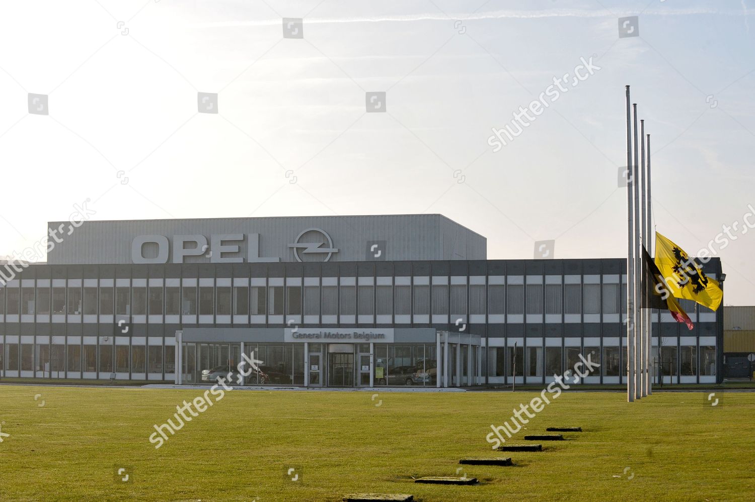 Opel Factory Antwerp Belgium Editorial Stock Photo - Stock Image ...