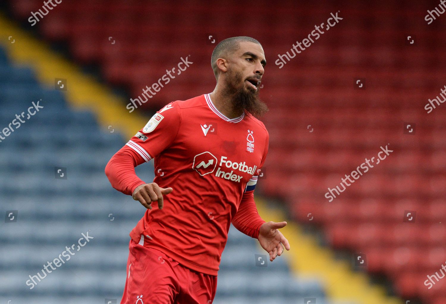 Lewis Grabban Nottingham Forest Editorial Stock Photo - Stock Image ...