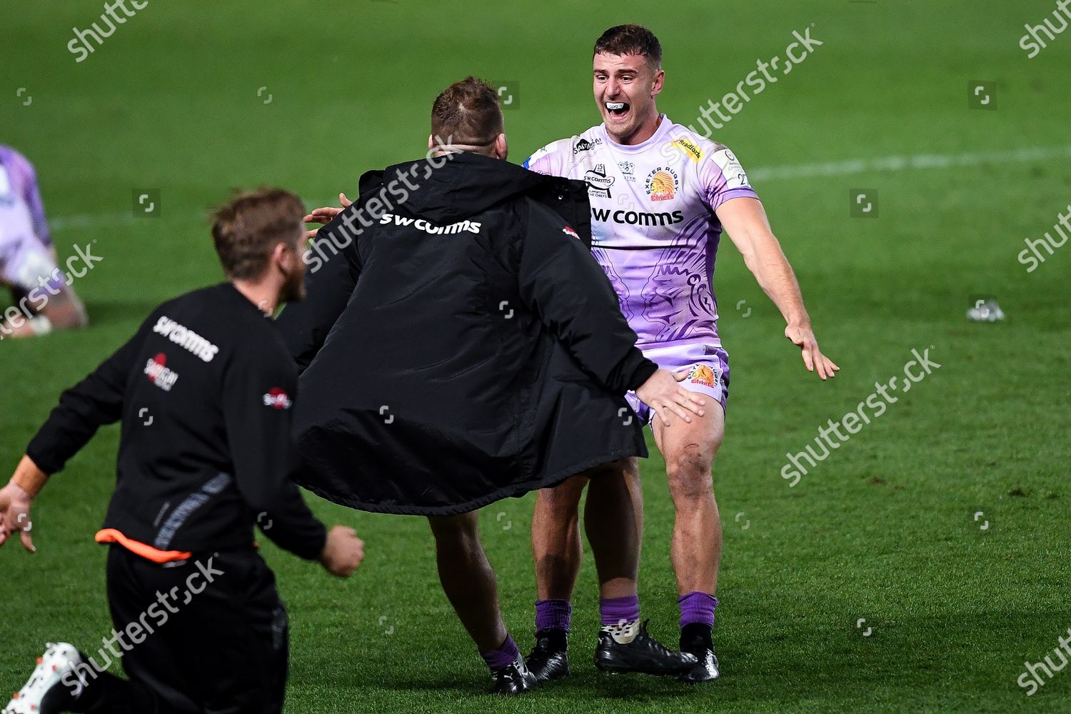 Ollie Devoto Exeter Chiefs Luke Cowandickie Editorial Stock Photo ...