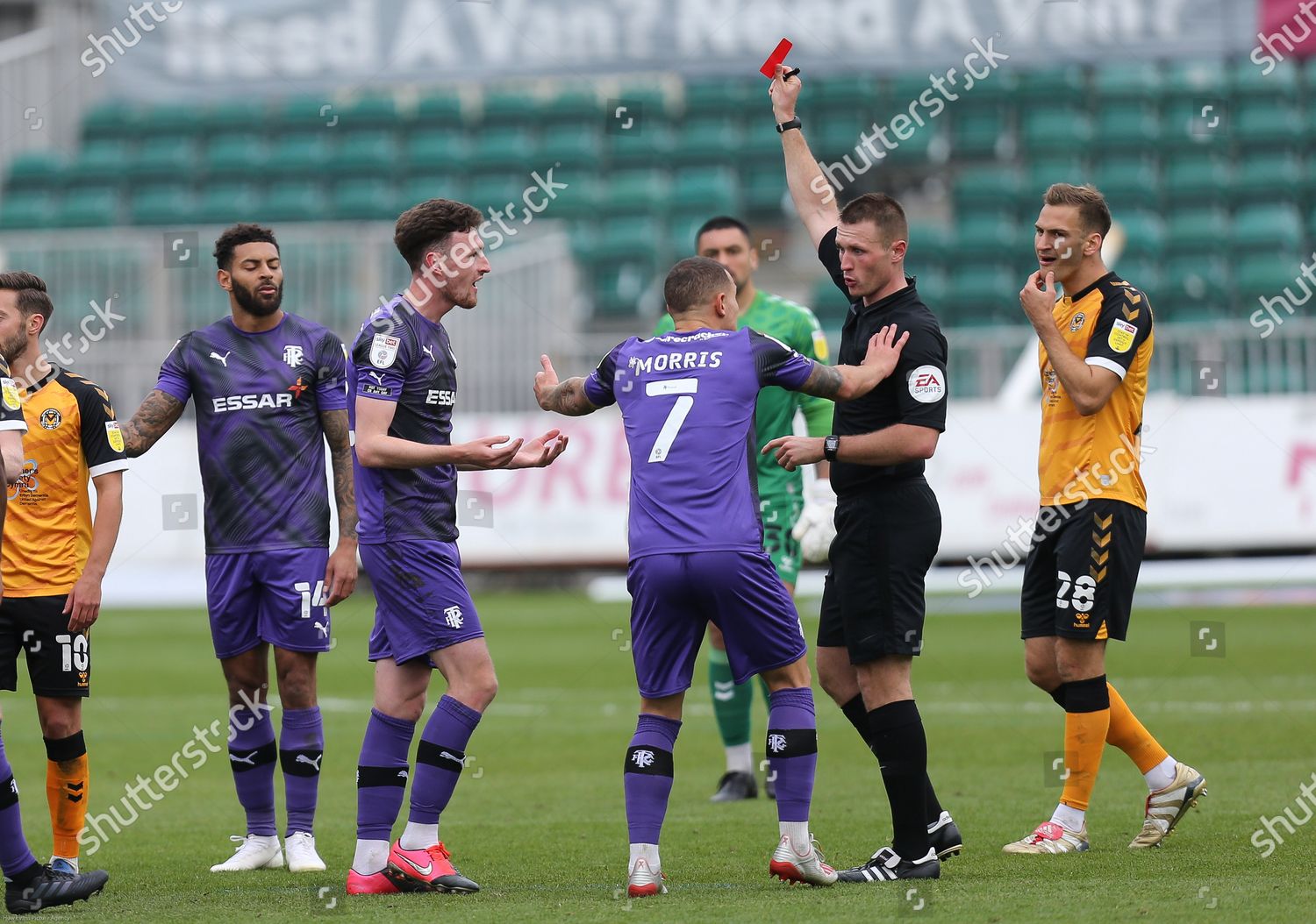 Paul Lewis Tranmere Rovers Shown Red Editorial Stock Photo - Stock ...