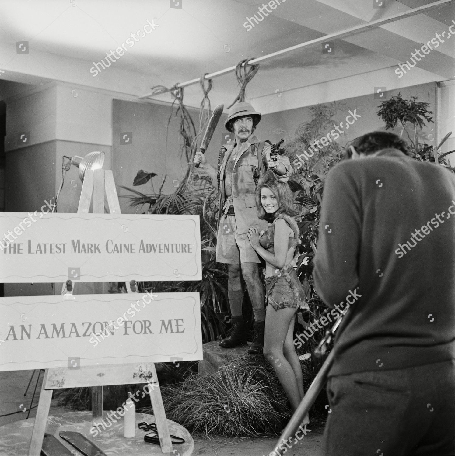 Peter Wyngarde Jason King Fiona Curzon Editorial Stock Photo - Stock ...