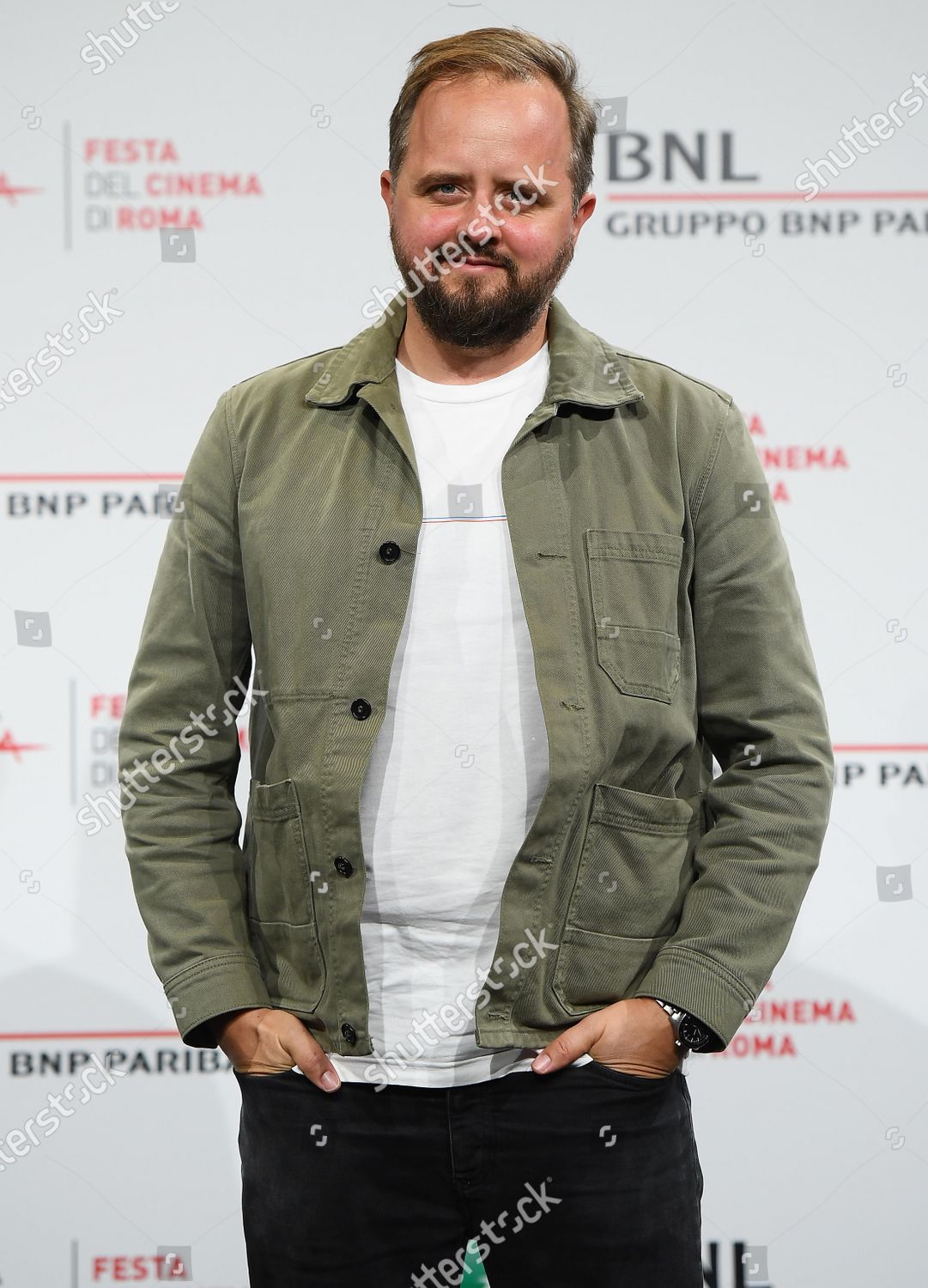 Danish Actor Magnus Millang Poses During Editorial Stock Photo - Stock ...