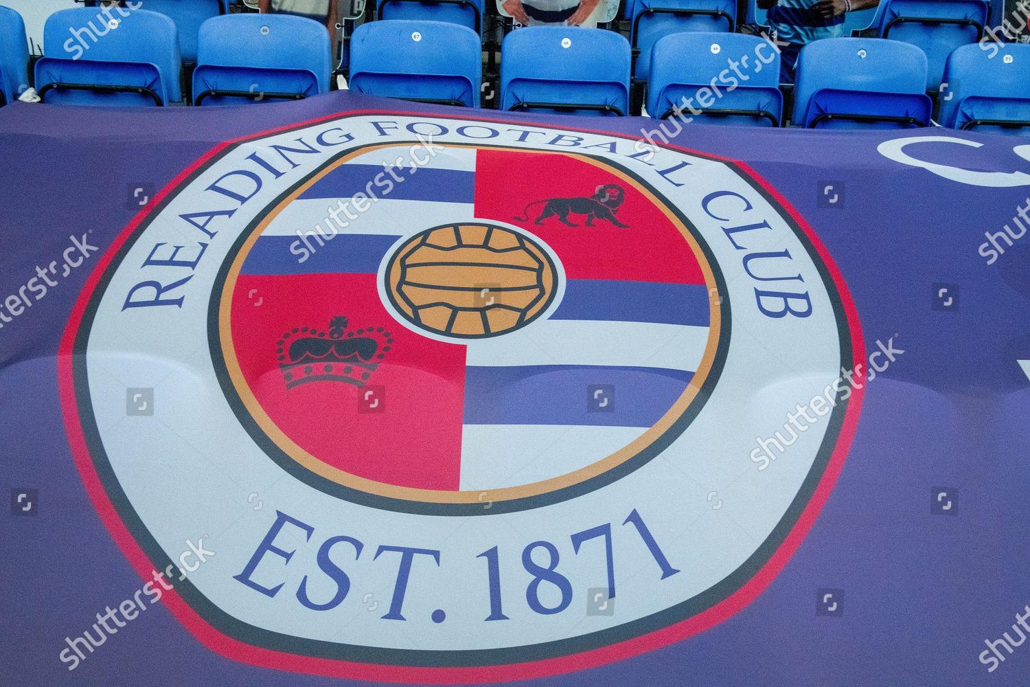 Reading Fc Flag Draped Over Unoccupied Editorial Stock Photo - Stock ...